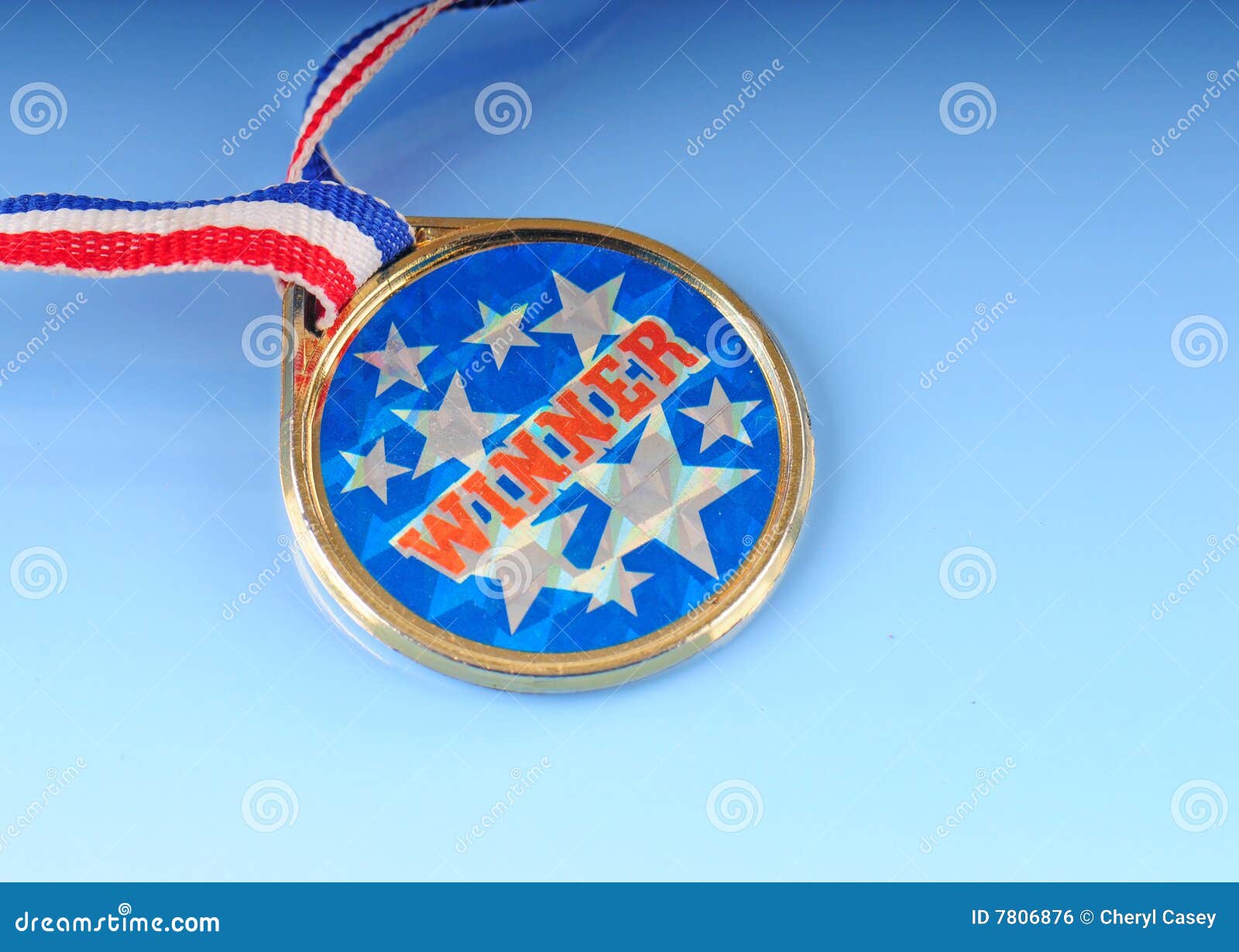 Winner medal stock photo. Image of champ, winner, pendant - 7806876