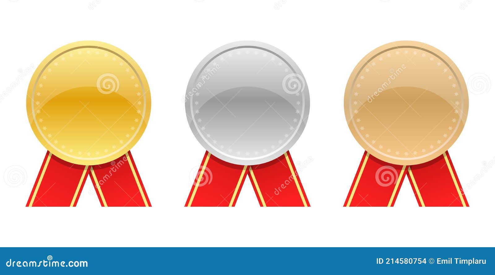 Winner Medal Vector Design Illustration Isolated on White Background ...