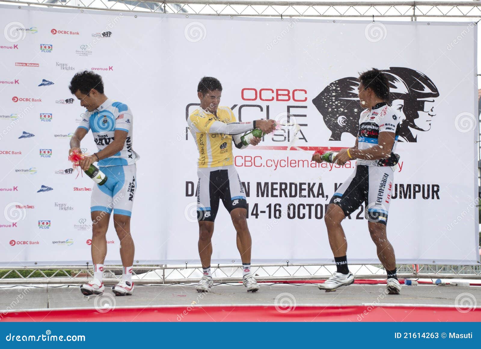 The Winner of OCBC Cycle Malaysia 2011 Editorial Stock Photo - Image of ...