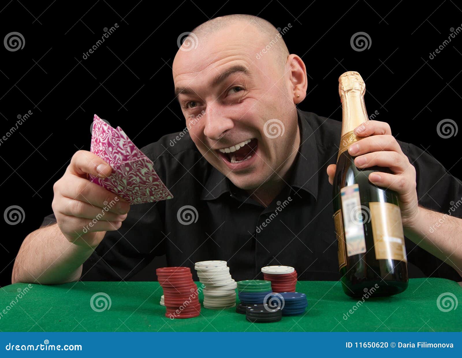 Winner in pocer stock photo. Image of casino, texas, money - 11650620