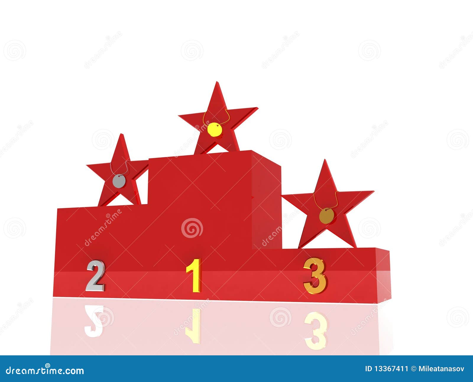 Winner podium stock illustration. Illustration of prizes - 13367411