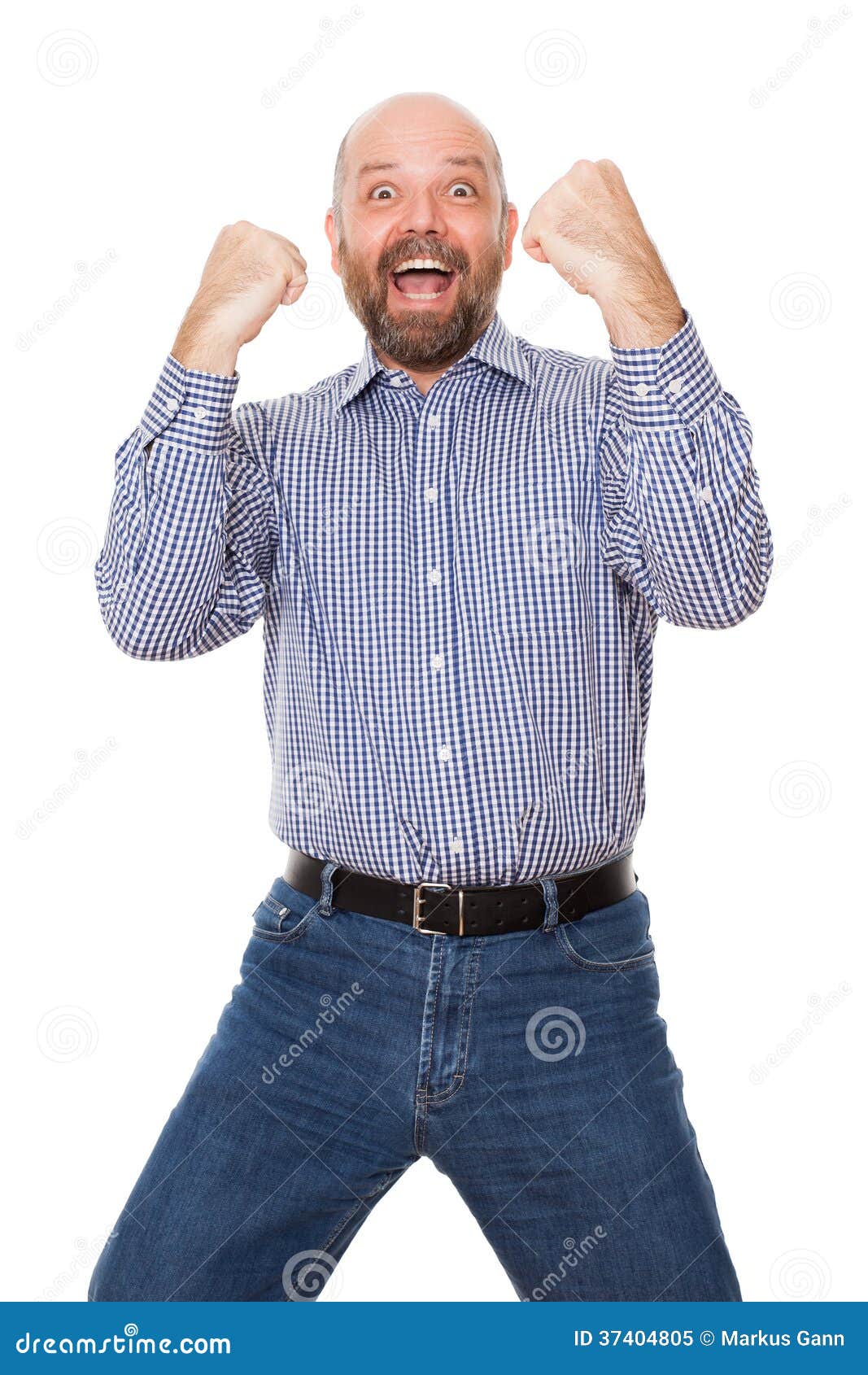 Winner pose stock image. Image of healthy, male, fashion - 37404805