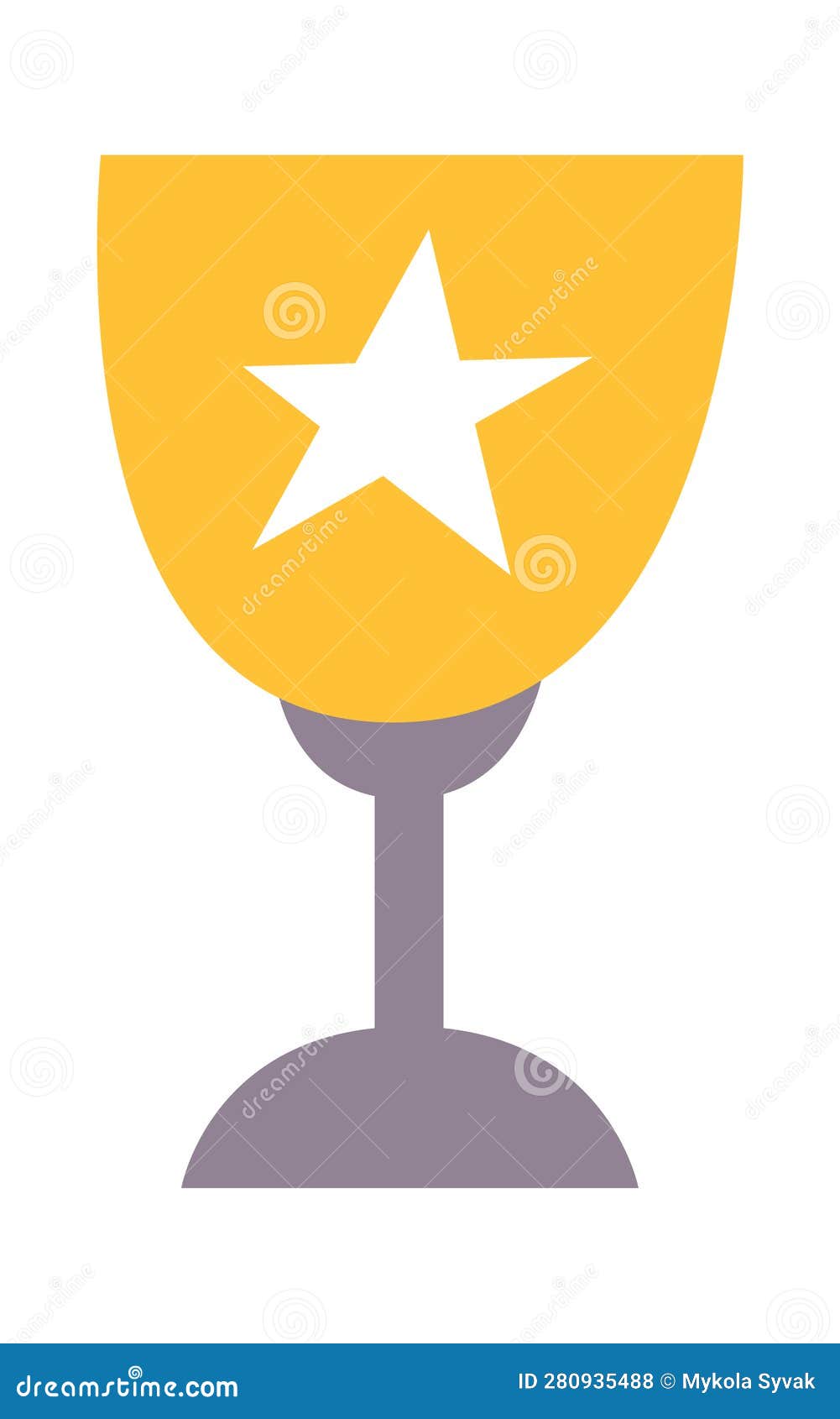 Winner s Cup Icon stock vector. Illustration of success - 280935488
