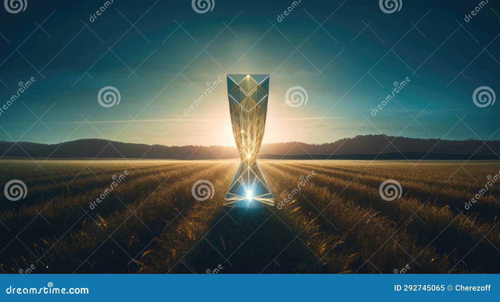 The Winner S Cup Stands in the Grass Stock Image - Image of fans, puma ...