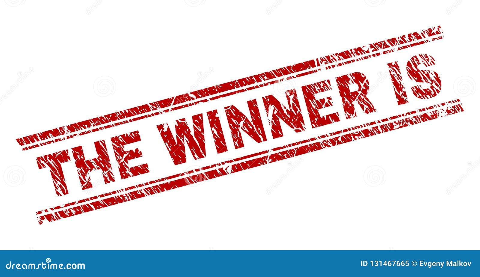 Grunge Textured the WINNER is Stamp Seal Stock Vector - Illustration of ...