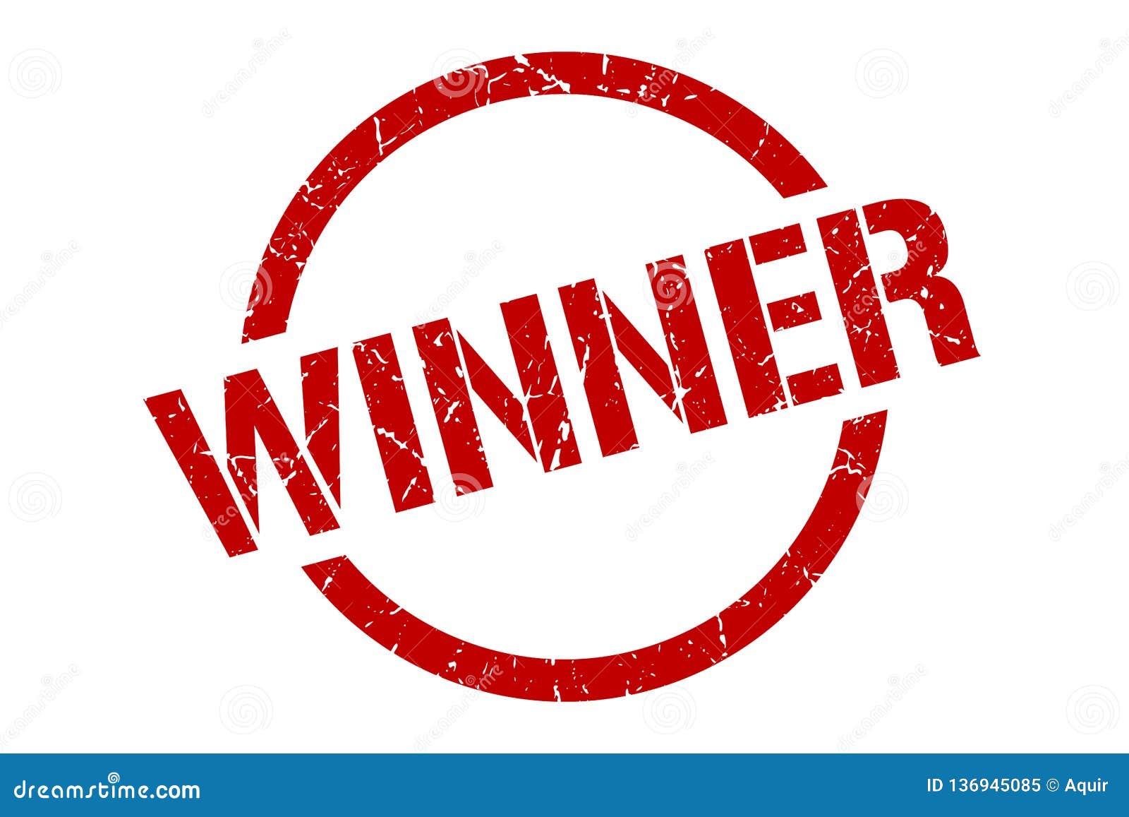 Winner stamp stock vector. Illustration of banner, vector - 136945085