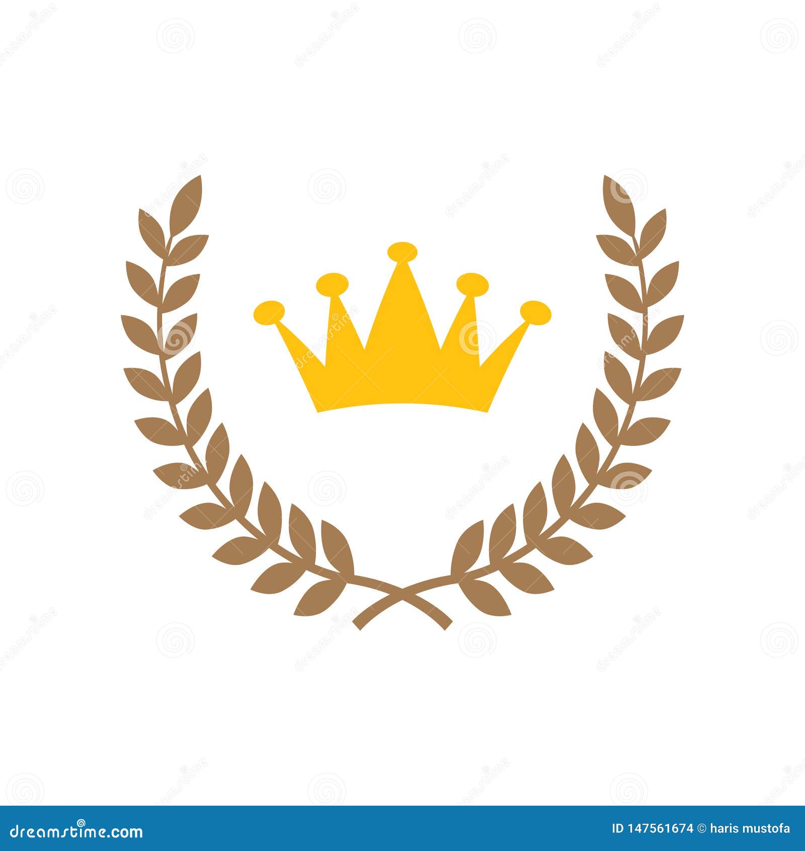 Winner Star Icon Graphic Design Template Vector Stock Vector ...