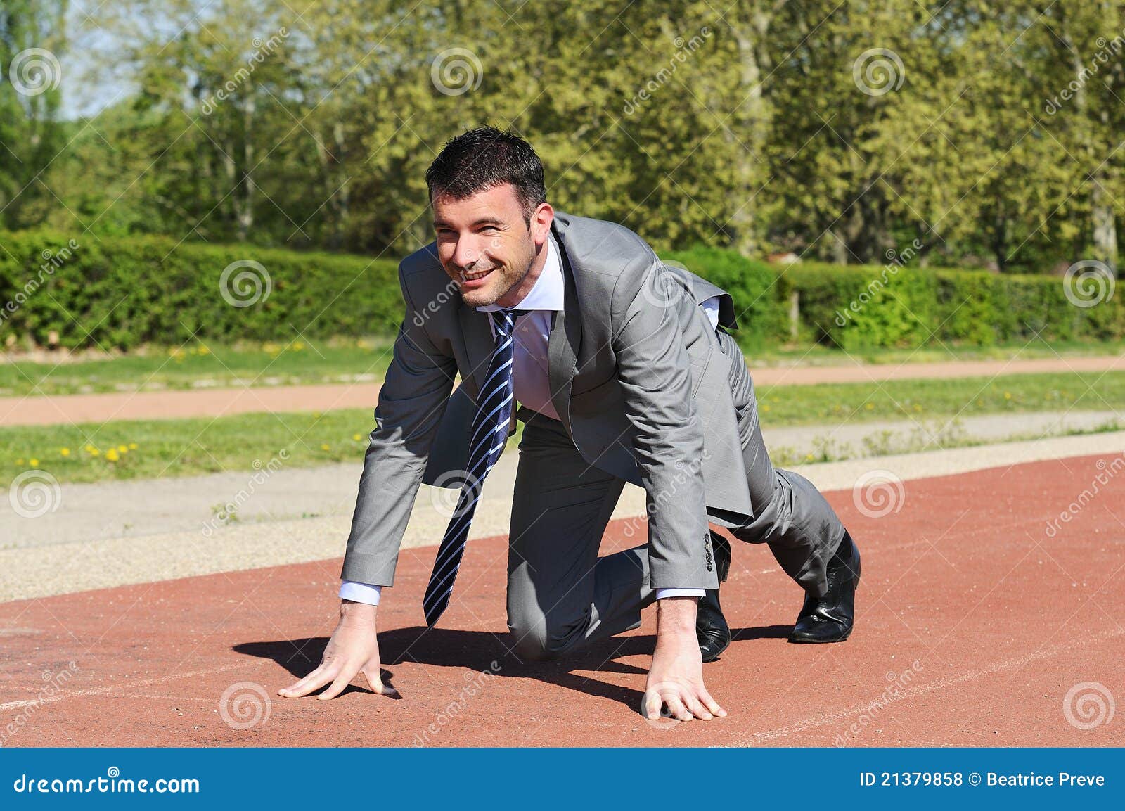 Winner start stock photo. Image of athlete, race, full - 21379858