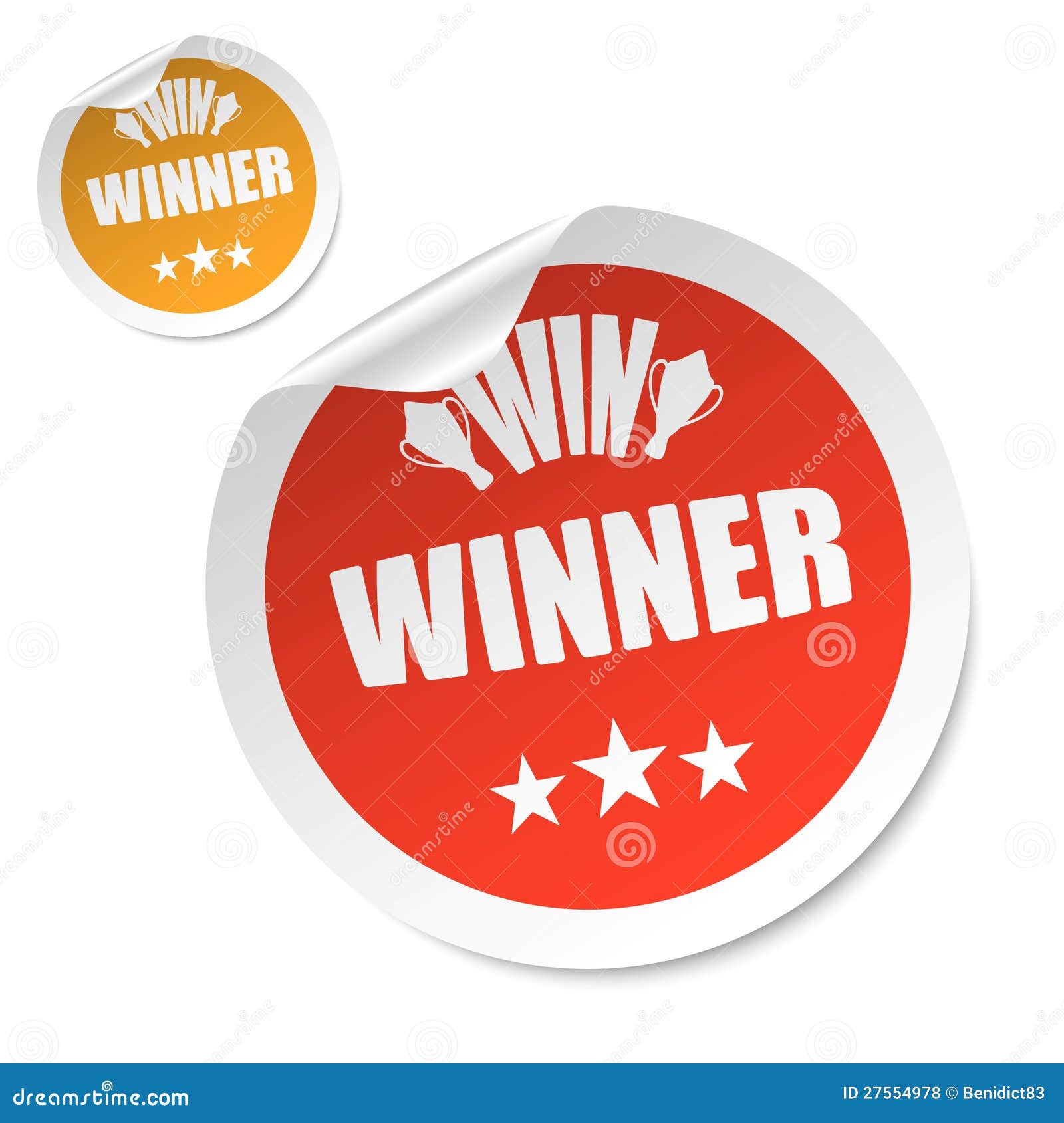 Winner Stick Figure, Vector | CartoonDealer.com #53161849