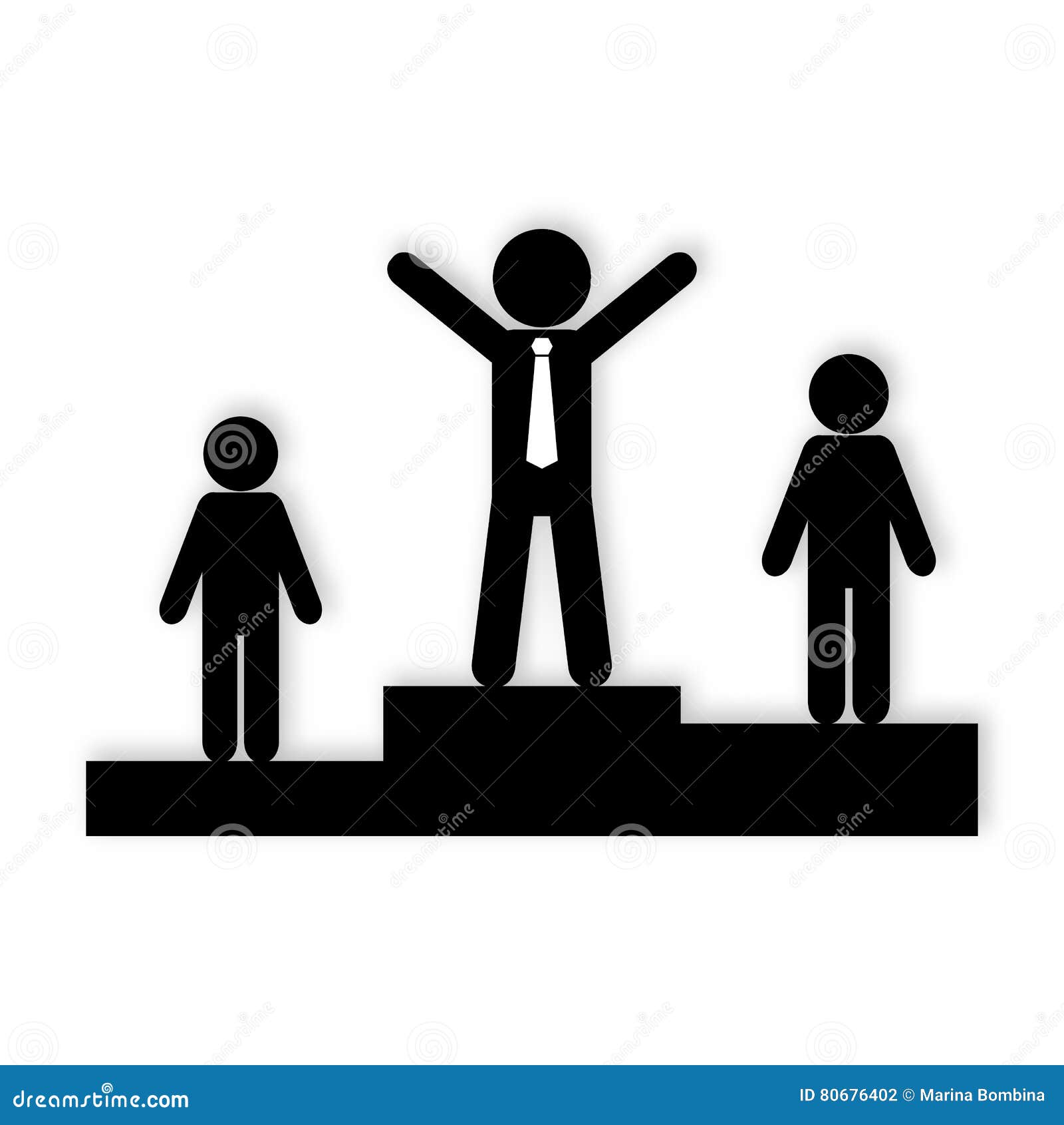 Winner Stick Figure Vector Stock Illustrations – 968 Winner Stick ...