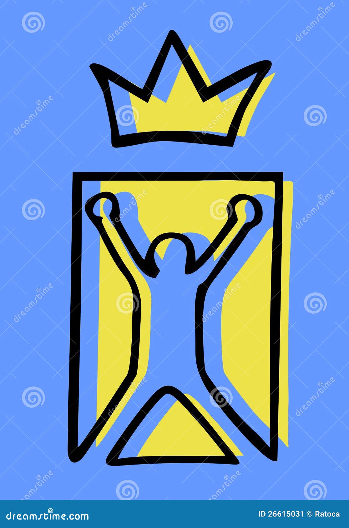 Winner Symbol Icon Set. Podium, Trophy, Medal, And Crown Vector ...