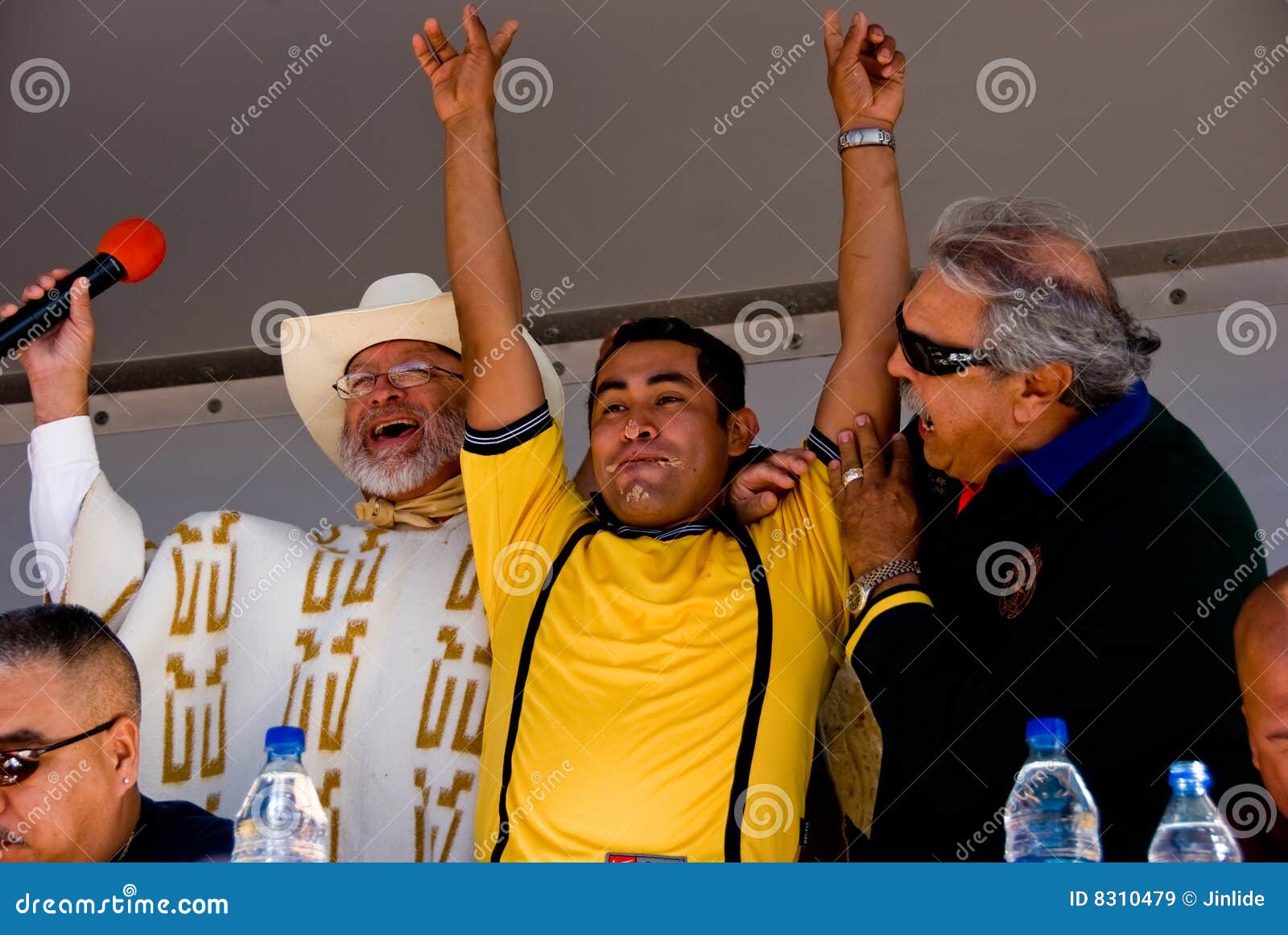 Winner of Taco Eating Contest Editorial Stock Image - Image of 72nd ...
