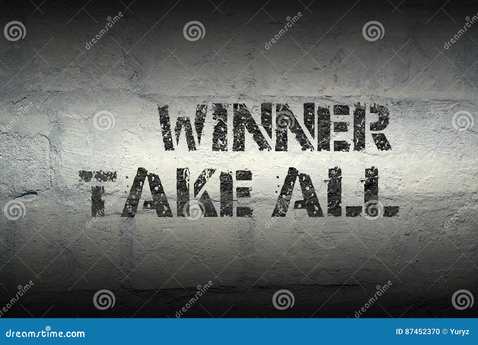 Winner take all gr stock photo. Image of winner, reward - 87452370