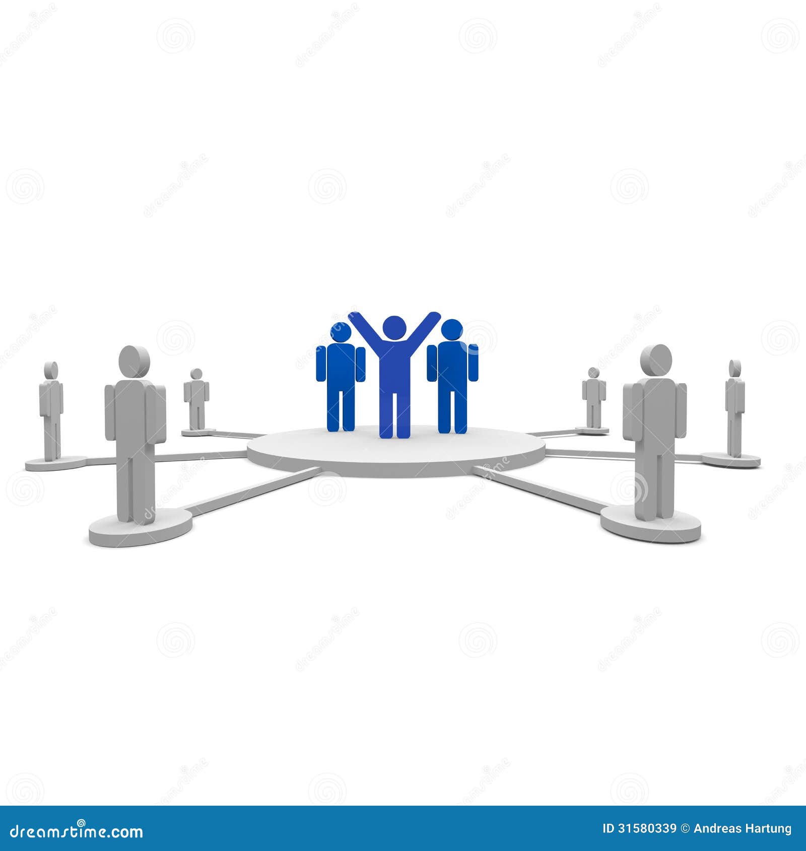 Winner team stock illustration. Illustration of concept - 31580339