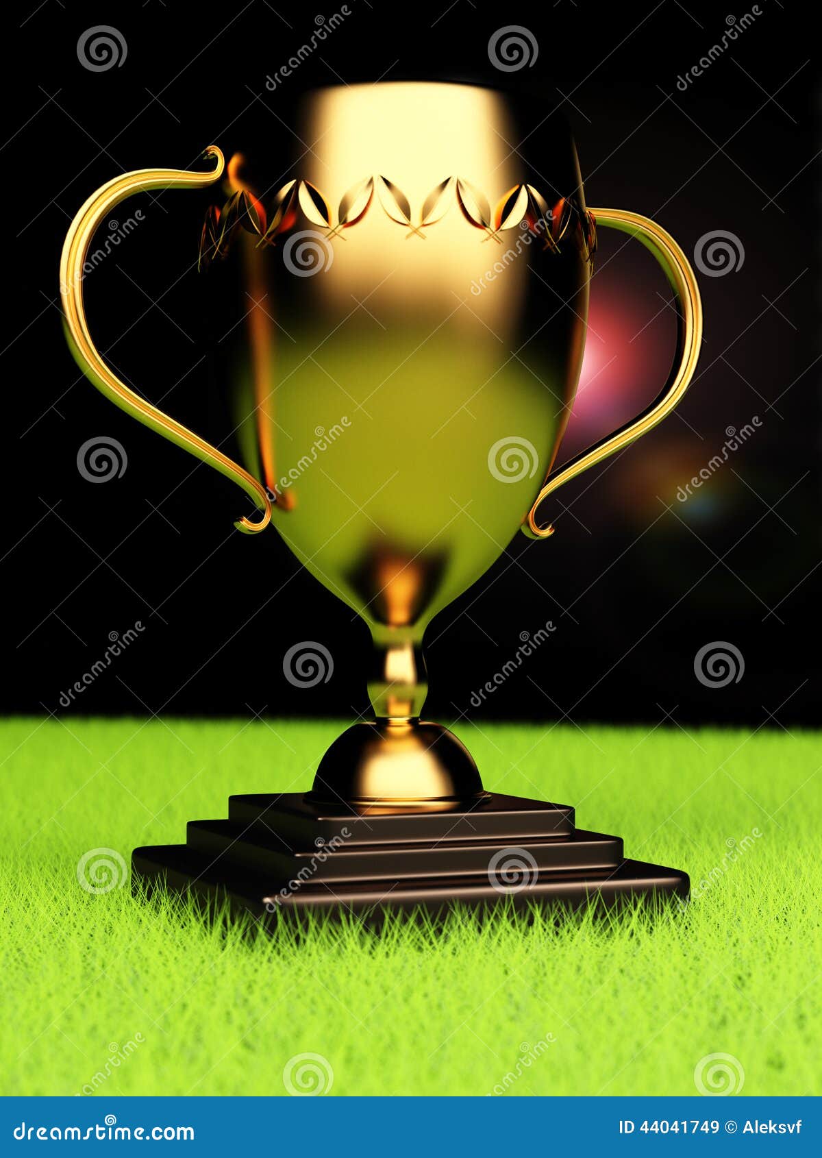 Winner trophy stock illustration. Illustration of award - 44041749