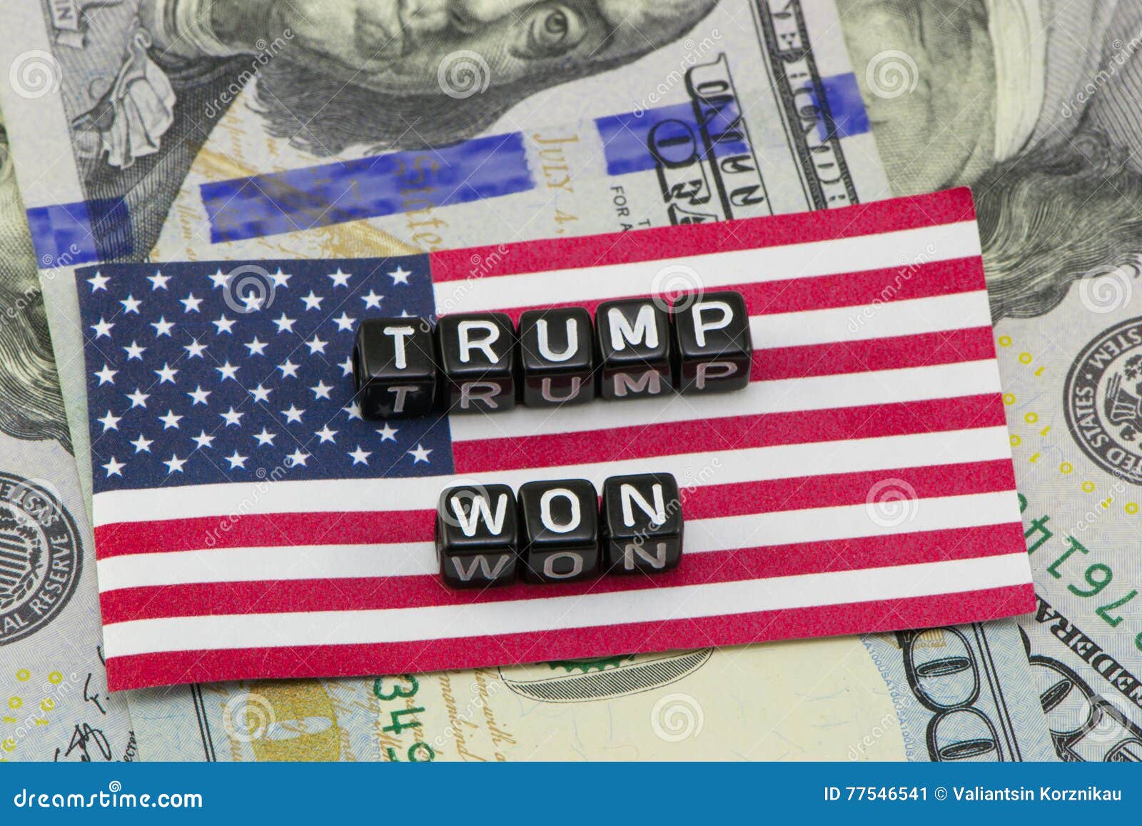 Winner Trump concept editorial photo. Image of label - 77546541