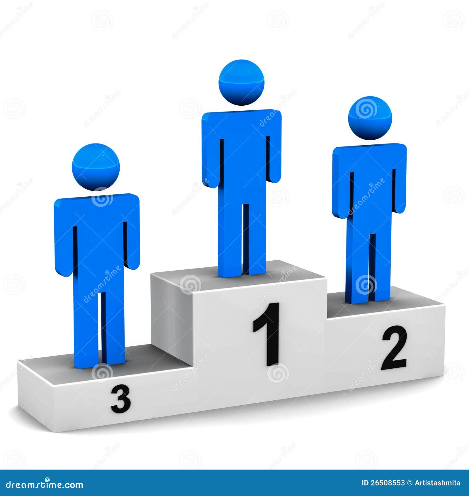 Winners first second third stock illustration. Illustration of lead ...