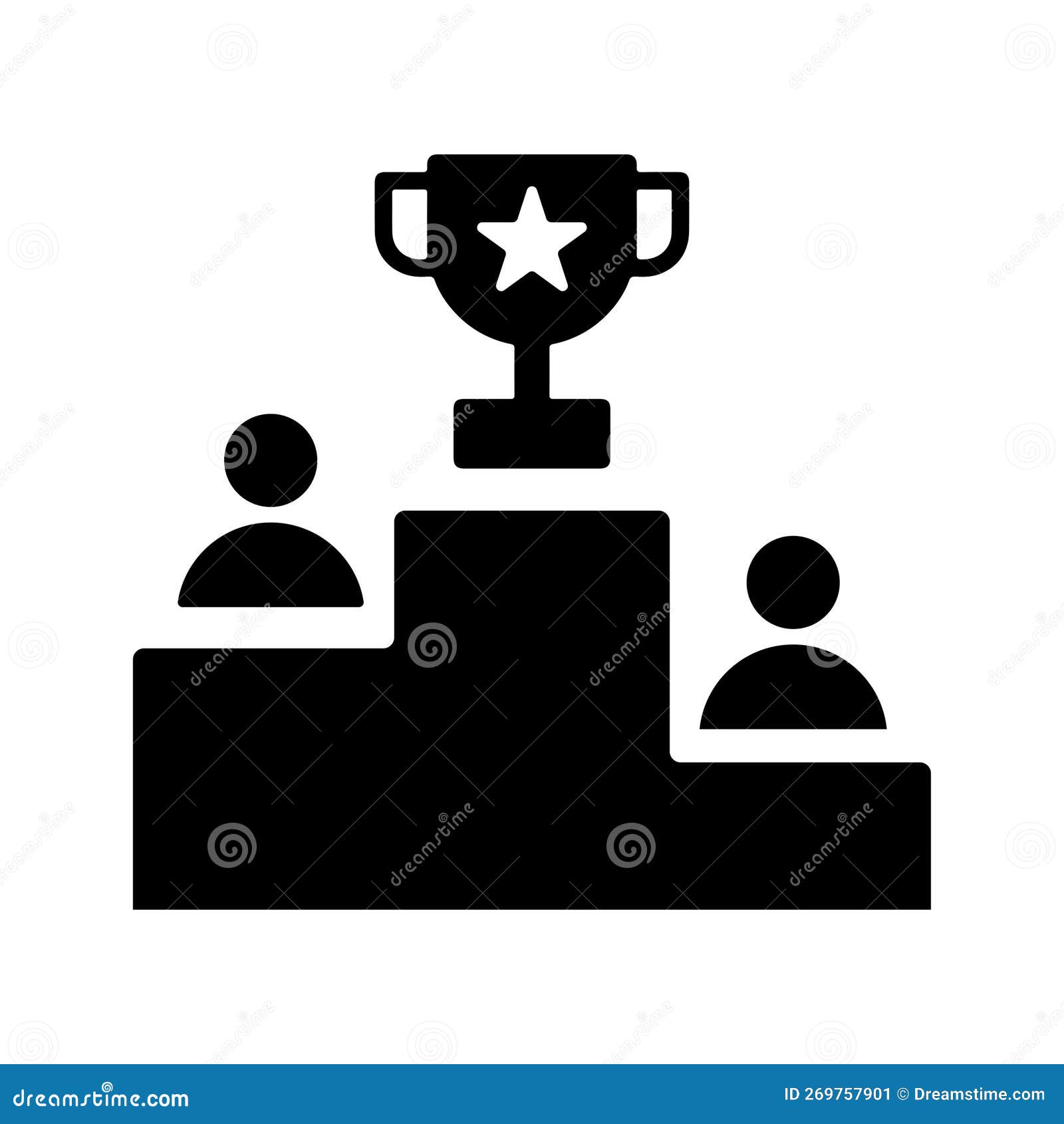 Winners icon stock vector. Illustration of game, design - 269757901