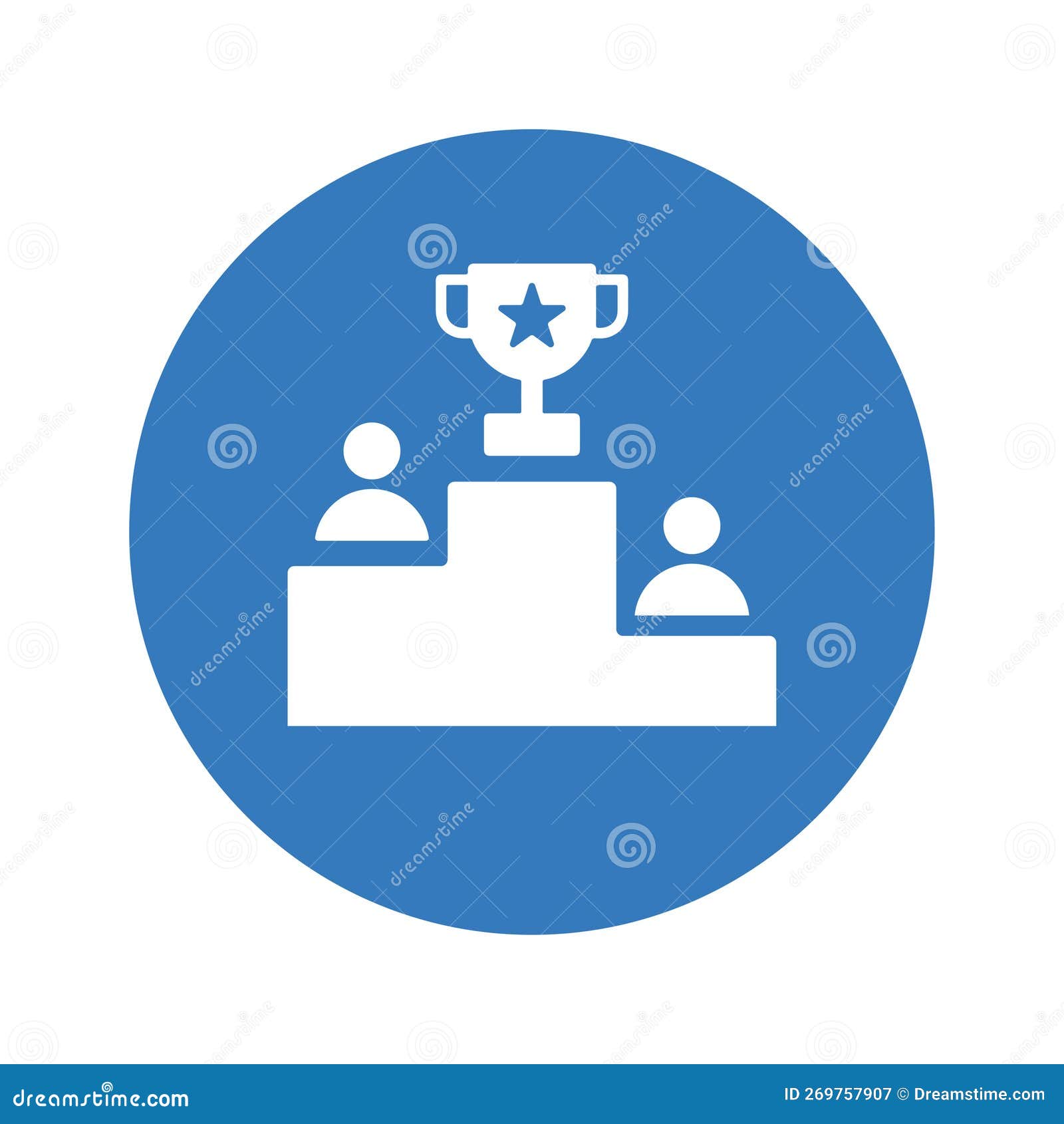 Winners icon stock illustration. Illustration of template - 269757907