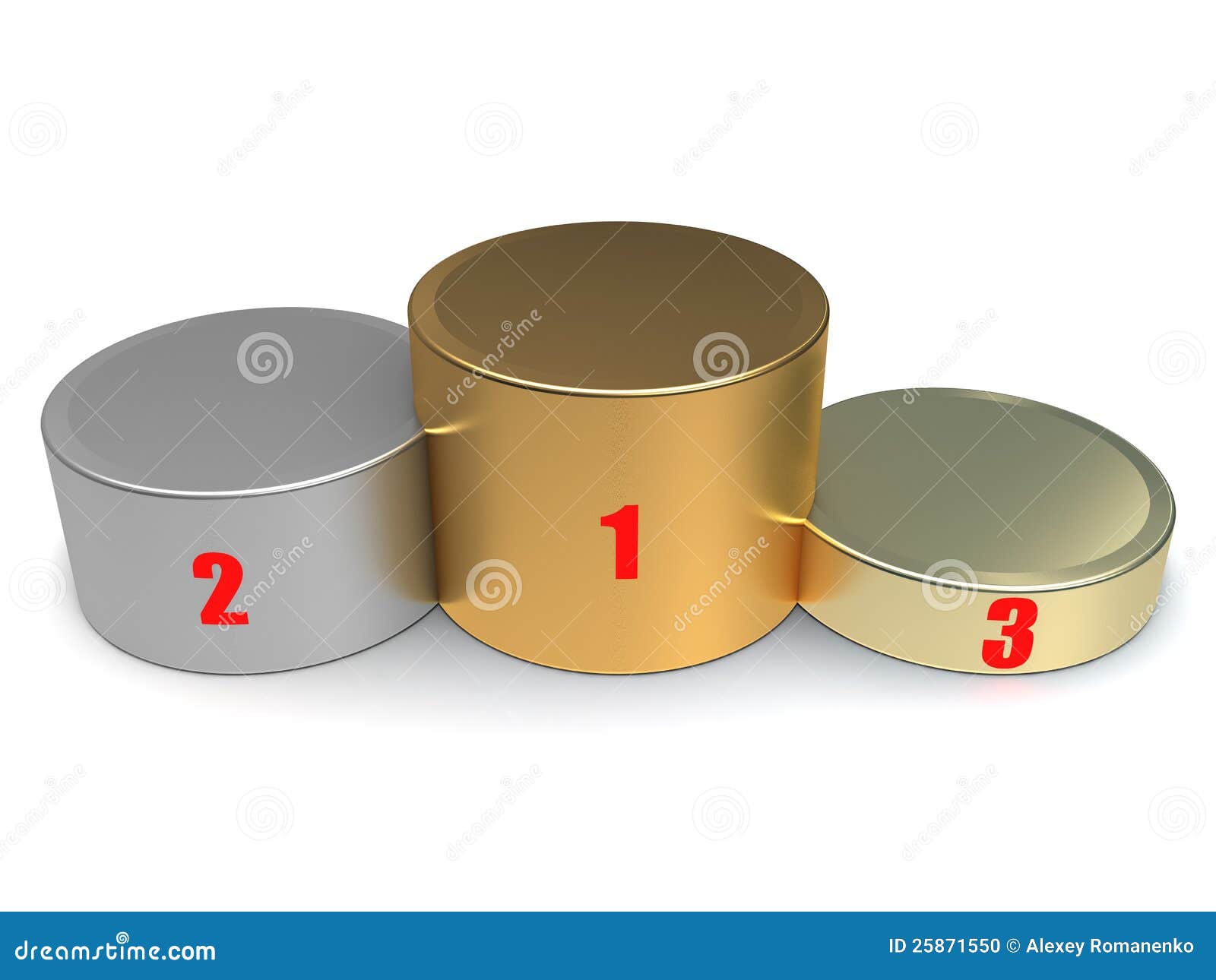 Winners podium stock illustration. Illustration of number - 25871550