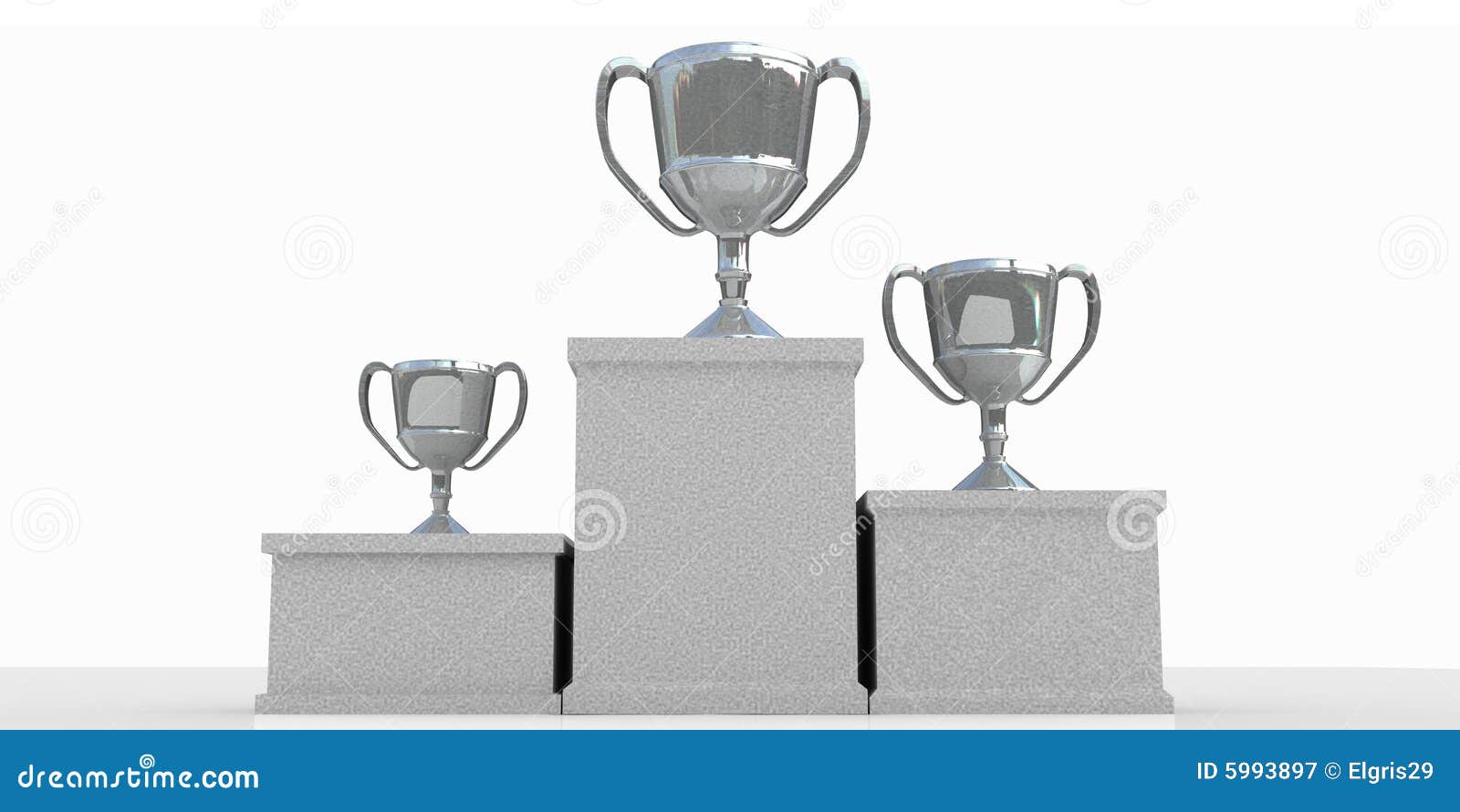 Winners podium stock illustration. Illustration of second - 5993897