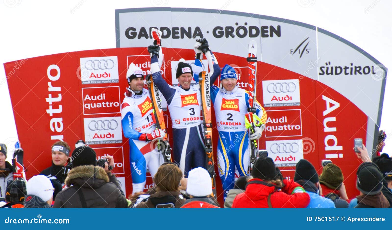 Winners Podium - Fis World Cup Editorial Photography - Image of alpine ...