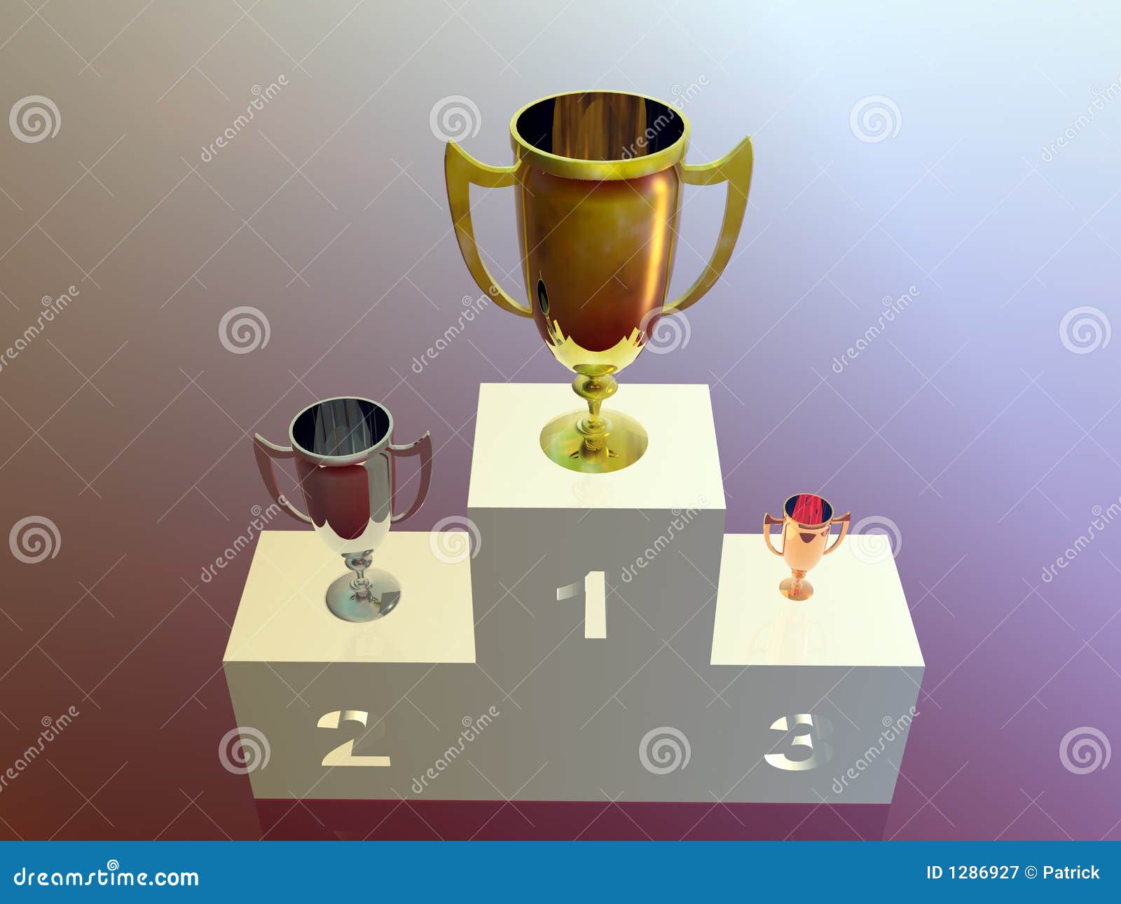 The winners, stand stock illustration. Illustration of success - 1286927