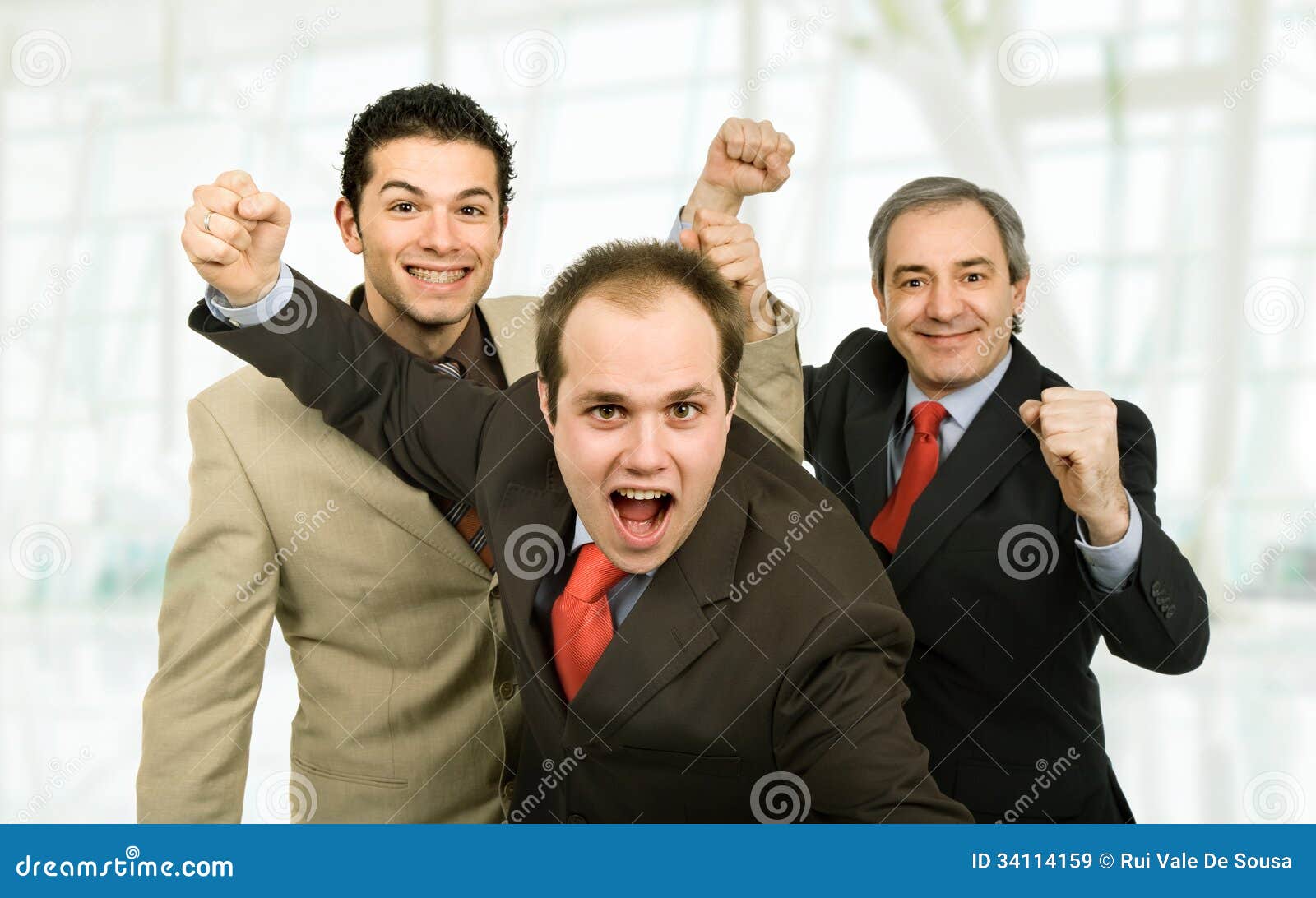 Winners stock image. Image of colleague, coworkers, expression - 34114159