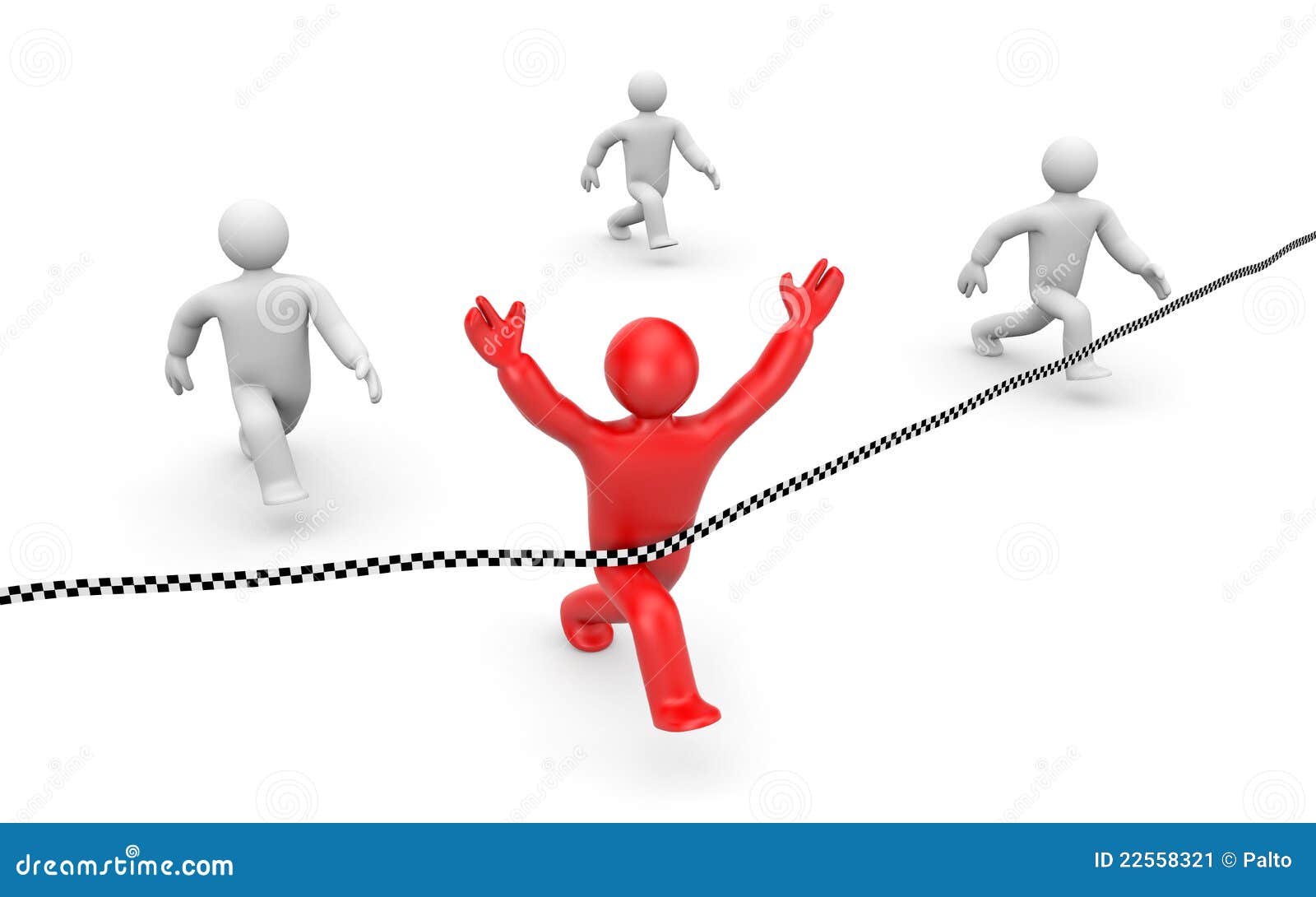 Winning stock illustration. Illustration of activist - 22558321