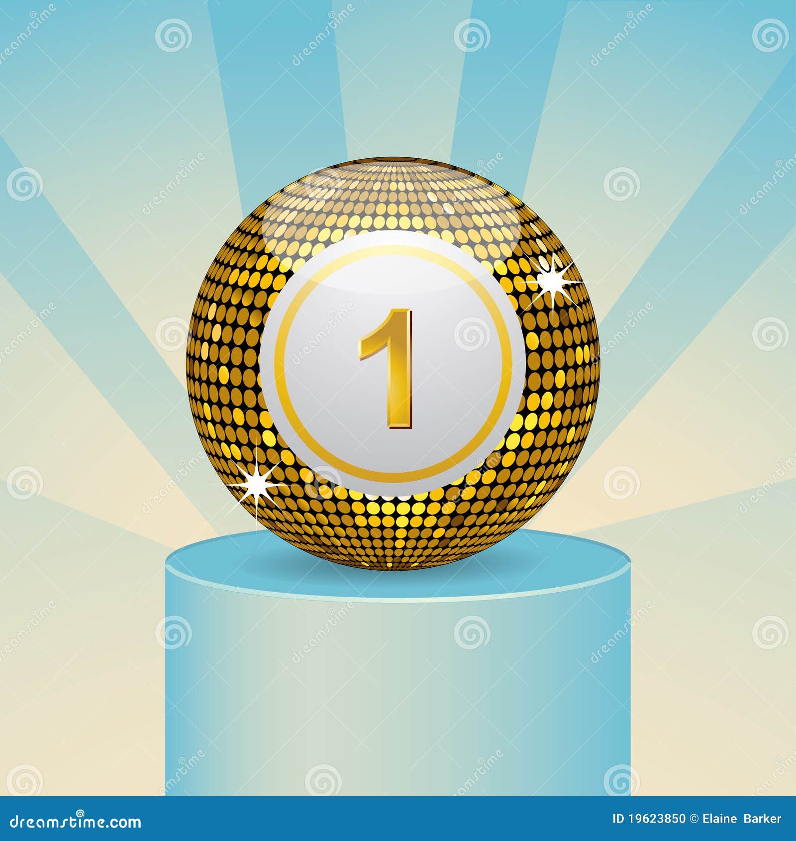 Winning bingo ball stock vector. Illustration of clipart - 19623850