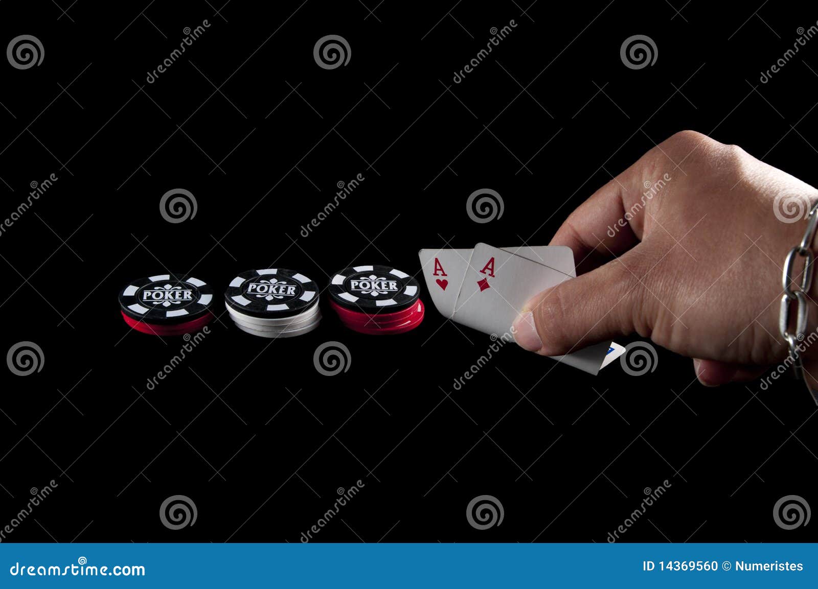 Winning cards in the poker stock photo. Image of play - 14369560