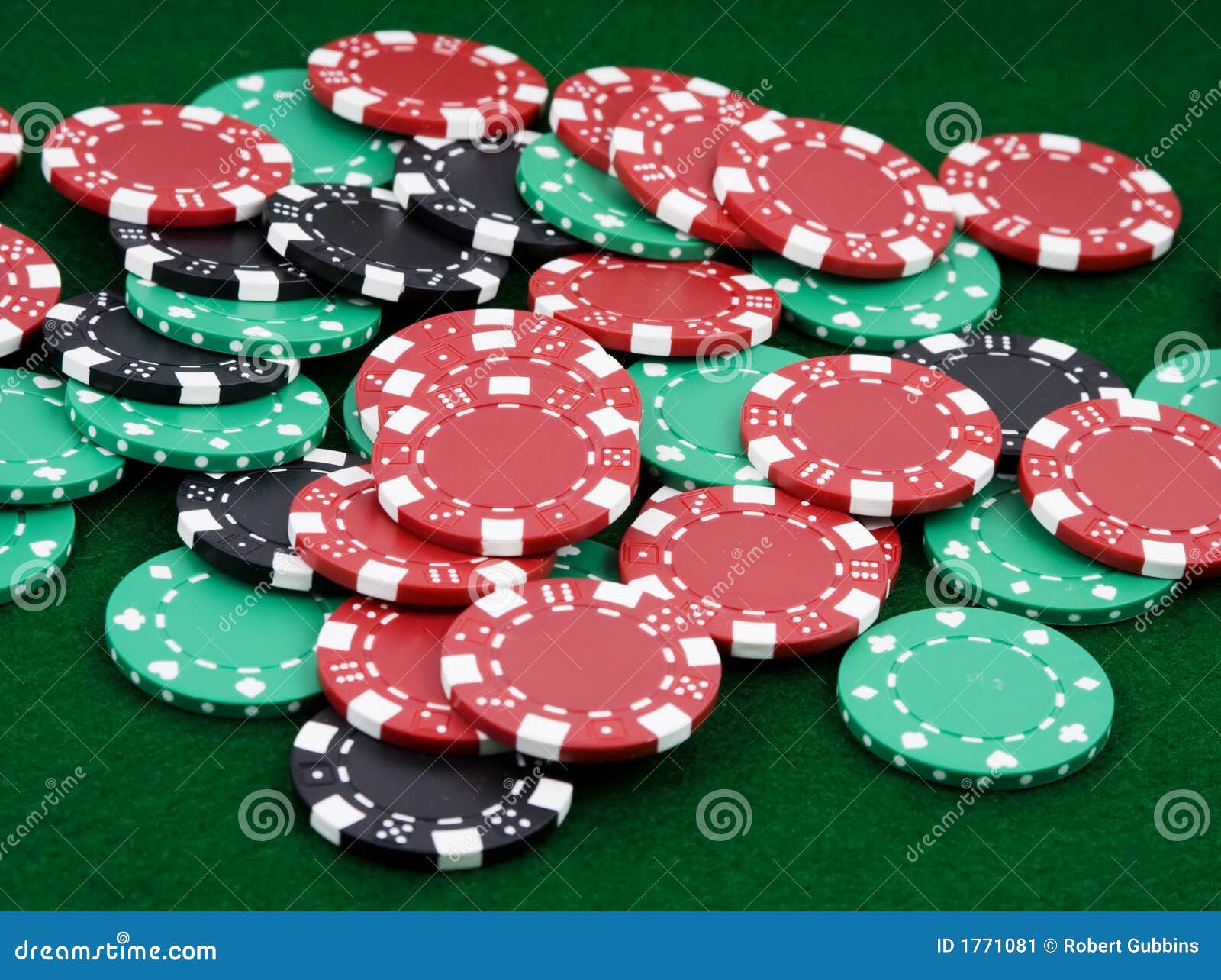 Winning chips stock image. Image of play, raise, entertainment - 1771081