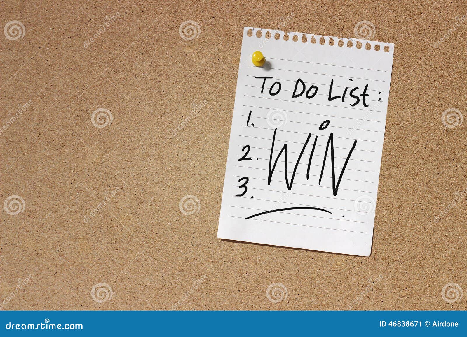 Winning Concept stock image. Image of text, checklist - 46838671