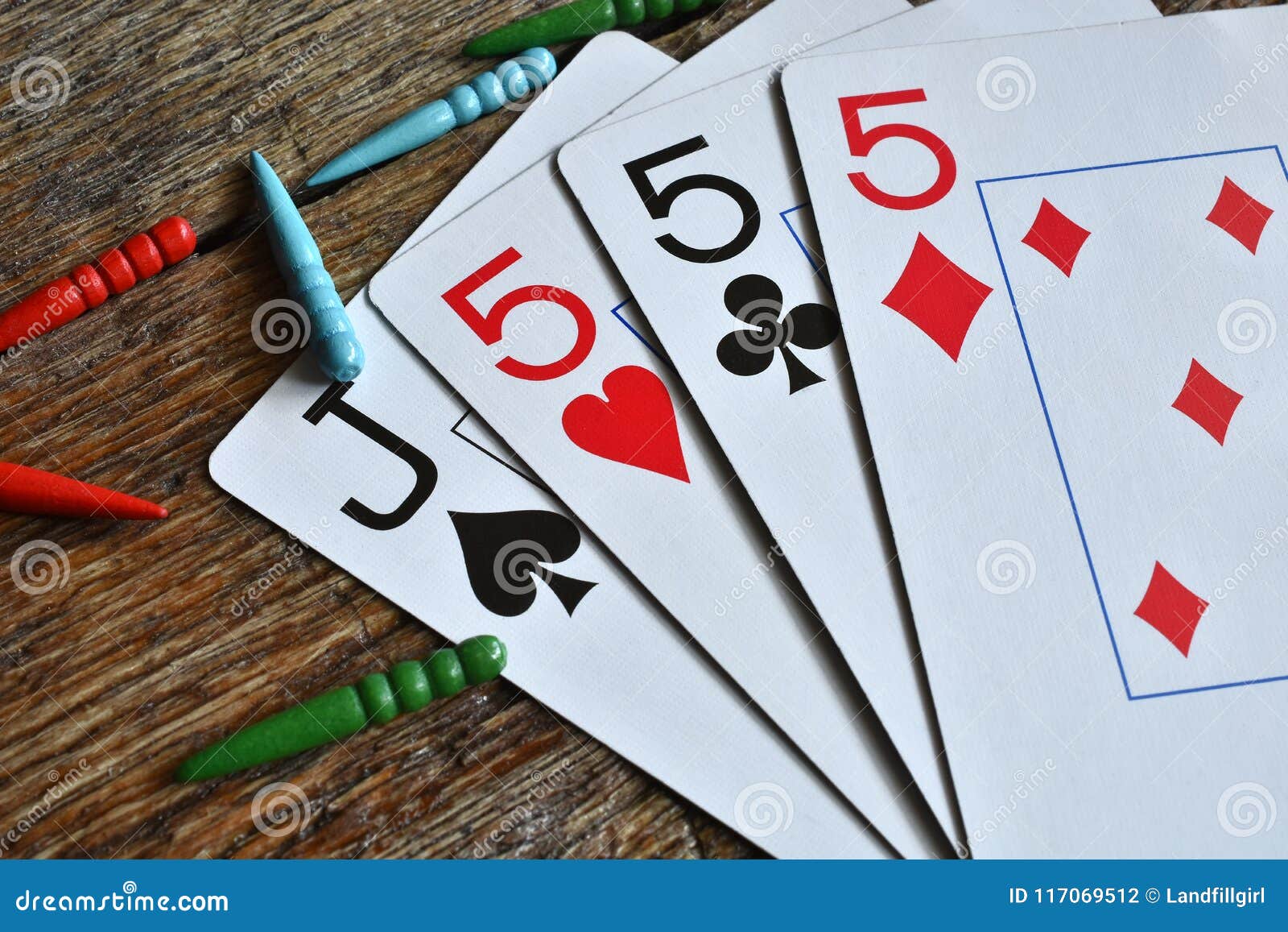 Winning Cribbage Hand stock photo. Image of play, risk - 117069512