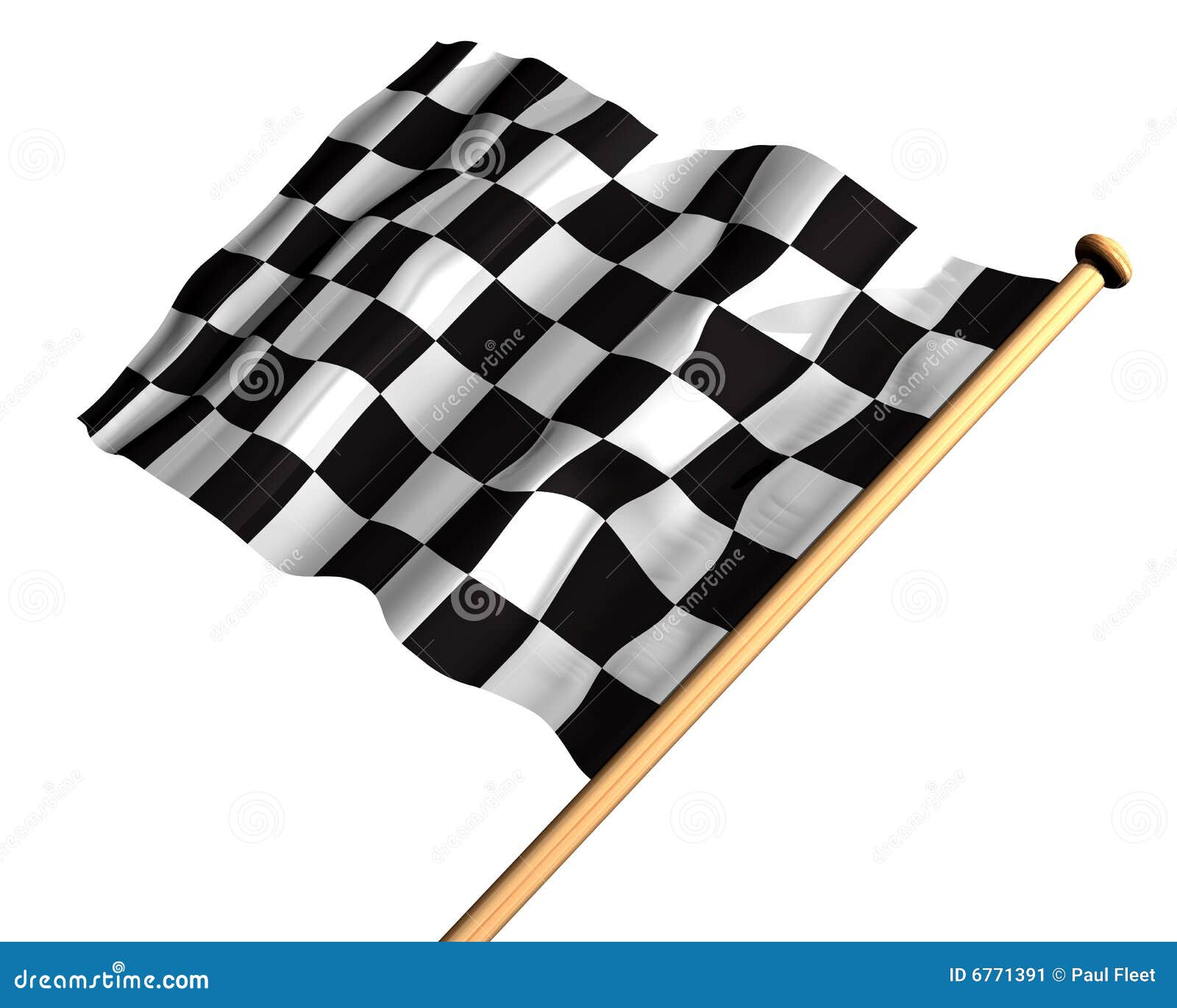 The winning flag stock illustration. Illustration of black - 6771391