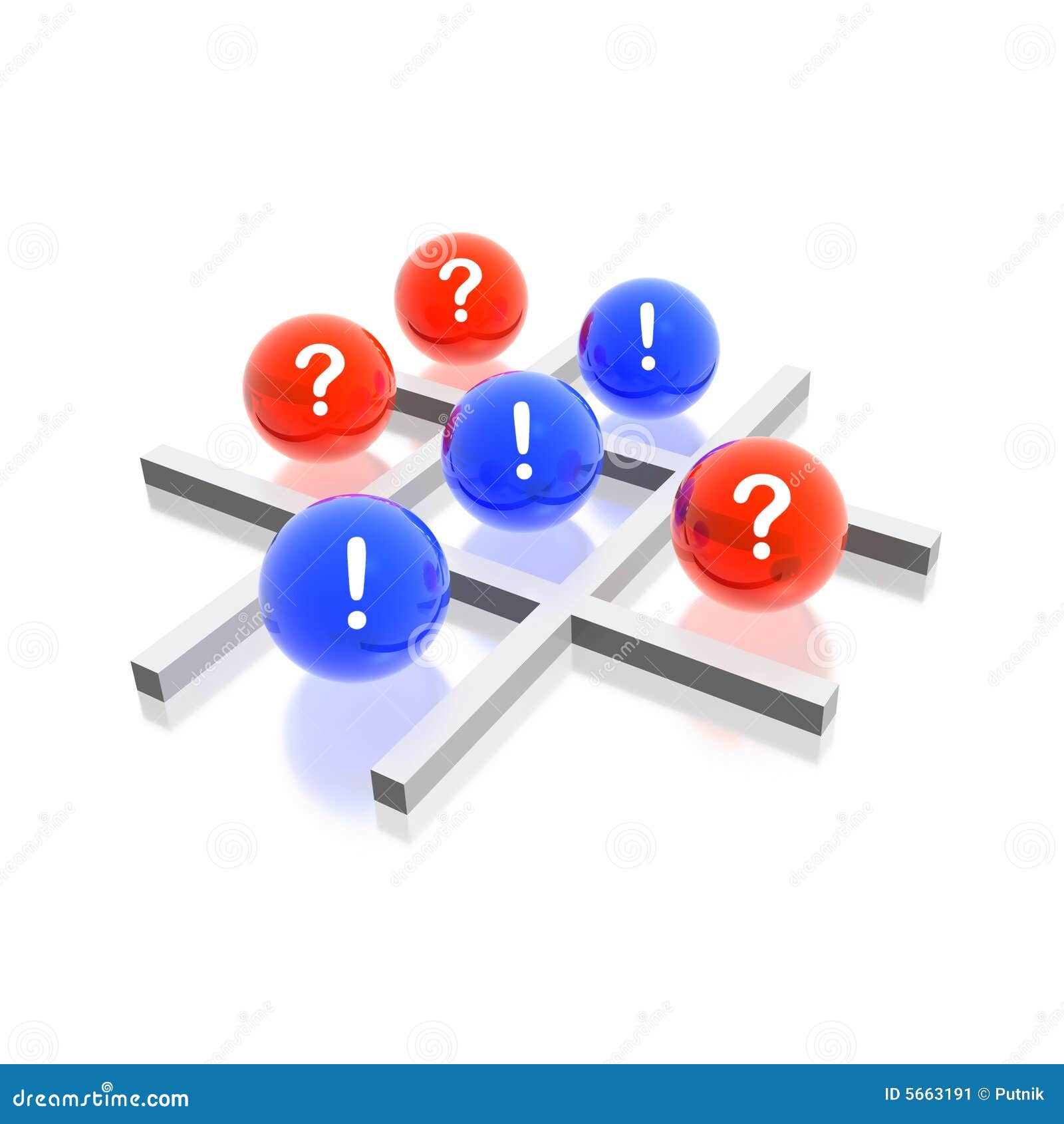 Winning Line with Blue Pieces Stock Illustration - Illustration of ...