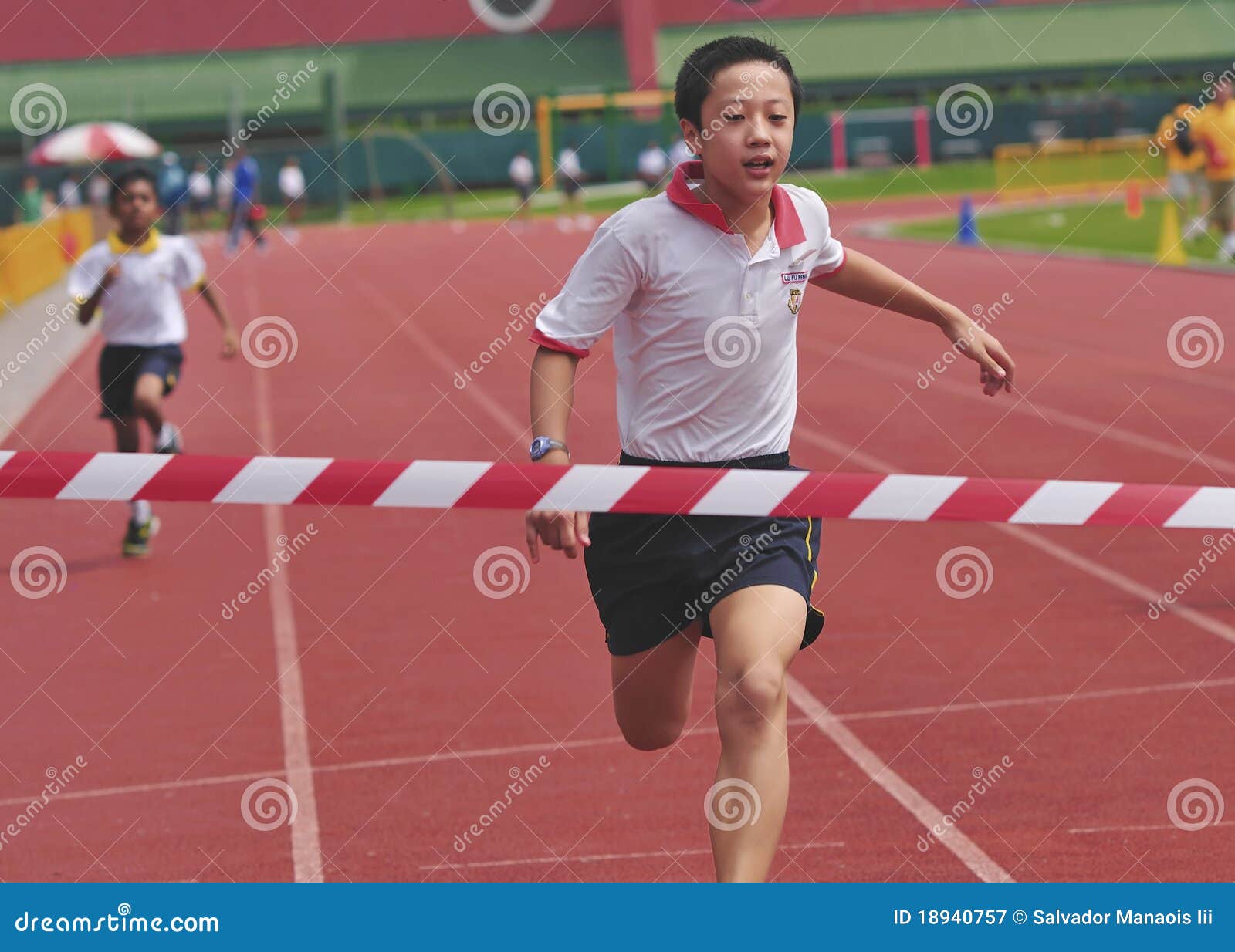 Winning the race editorial photography. Image of champions - 18940757