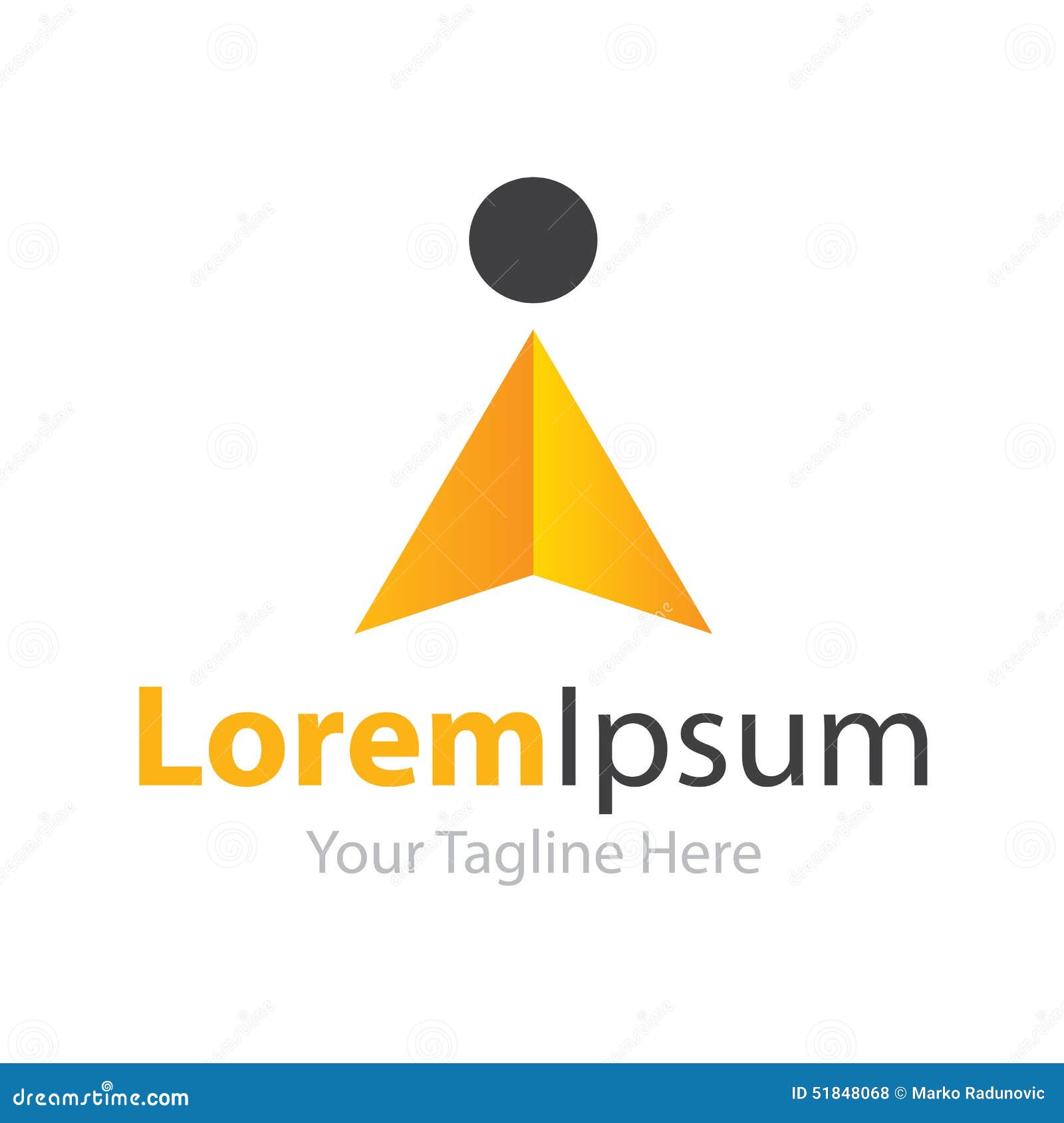 Winning State of Mind Concept Success Elements Icon Logo Stock ...