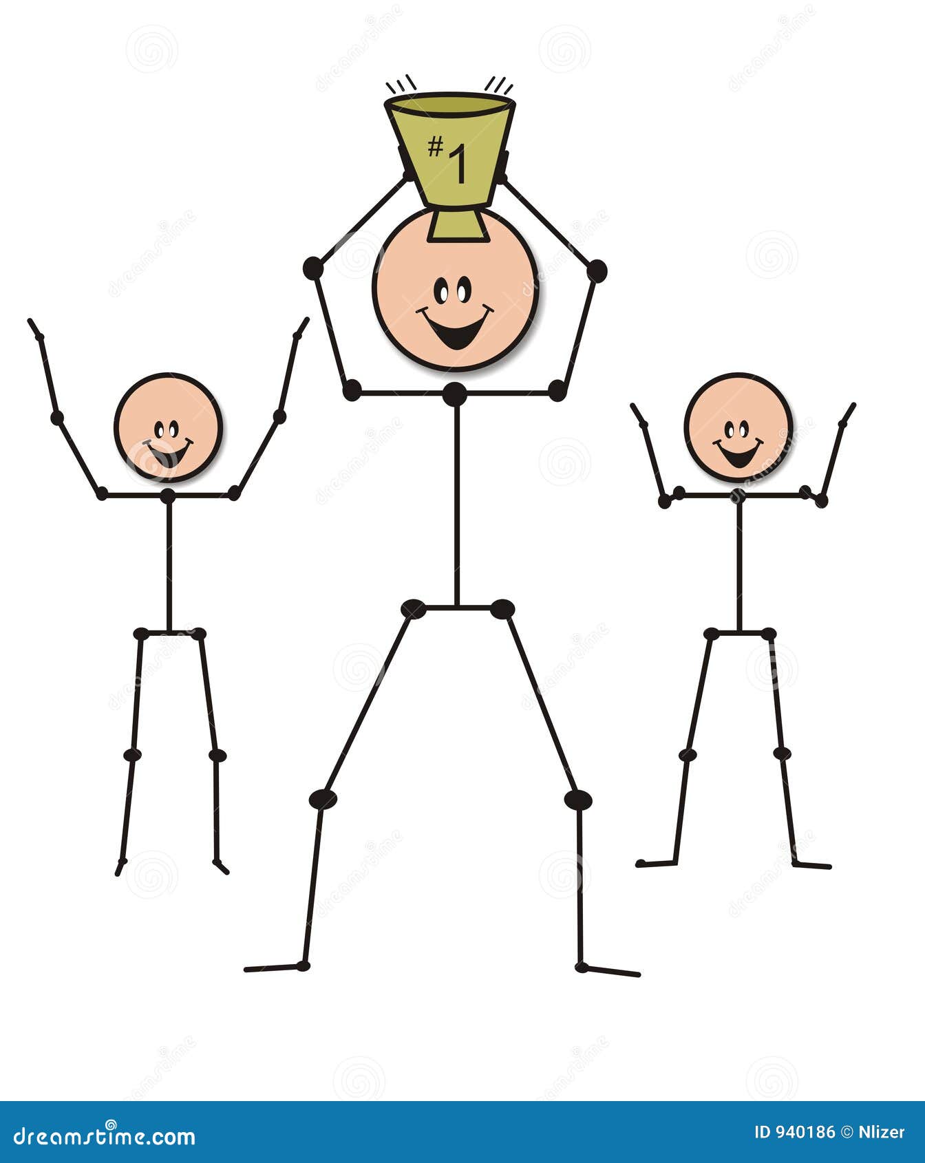 Winning Team Color stock illustration. Illustration of color - 940186