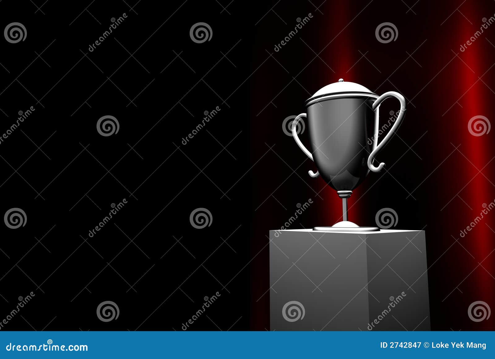 Winning trophy stock illustration. Illustration of award - 2742847