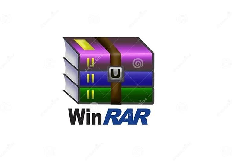 Winrar Logo editorial stock photo. Illustration of program - 294475898