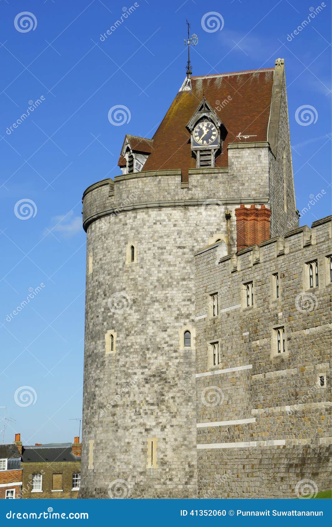 Winsor castle stock photo. Image of travel, landscape - 41352060