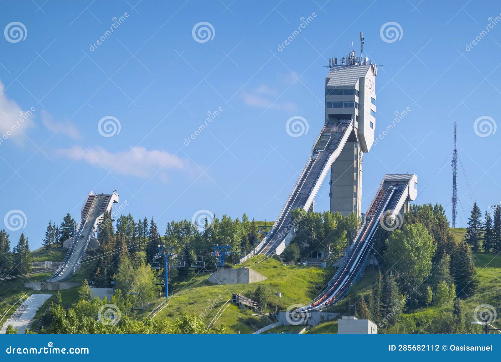 WinSport Canada Olympic Park (COP), Formerly Known As Paskapoo Ski Hill ...