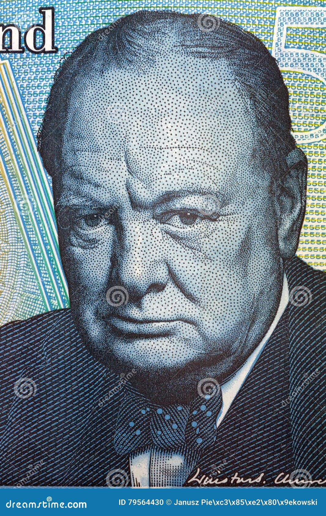 Winston Churchill Portrait from British Money Editorial Image - Image ... Winston Churchill Portrait from British Money Editorial Image - Image ...