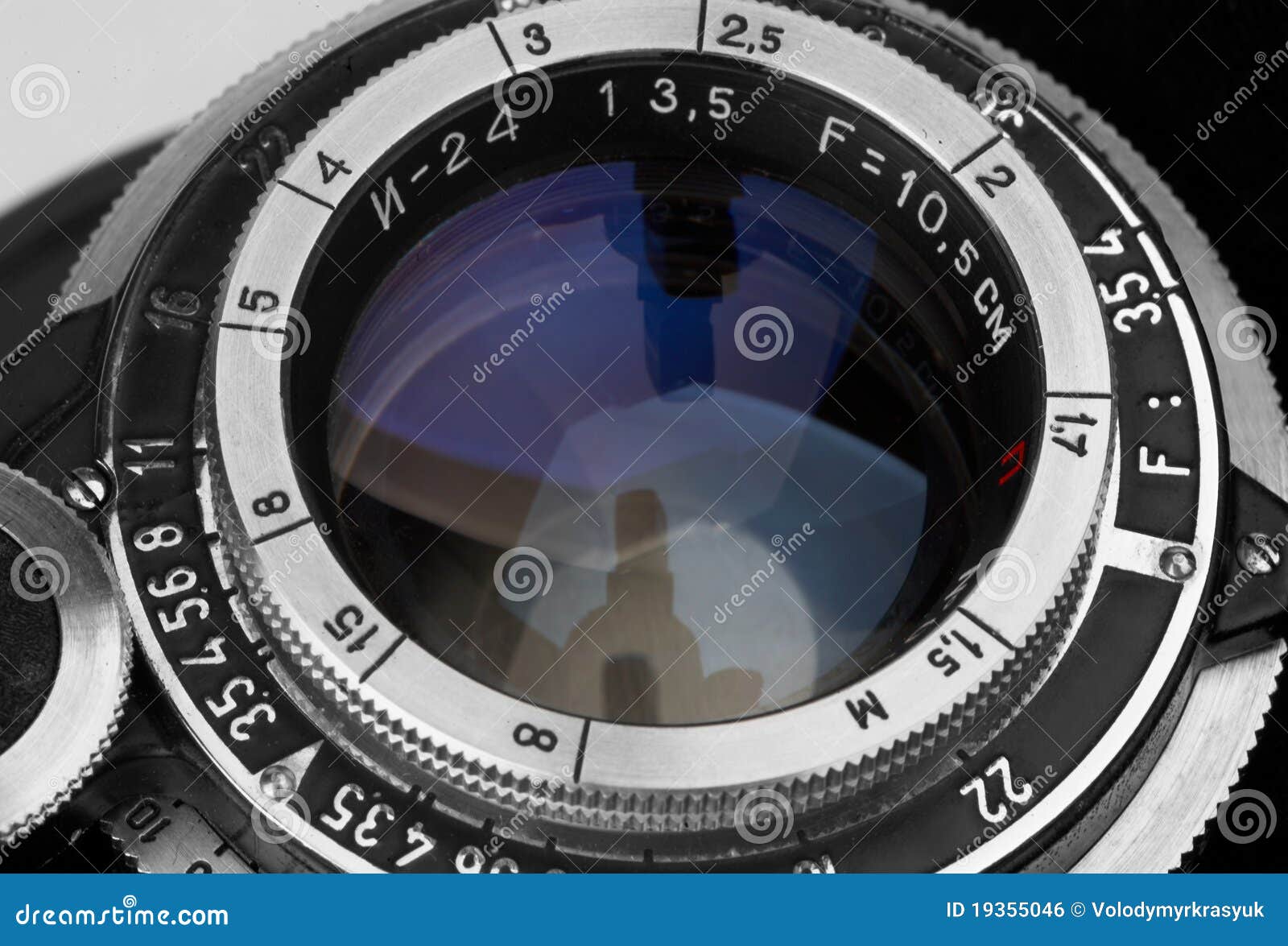 Wintage photo objective stock photo. Image of eyesight - 19355046