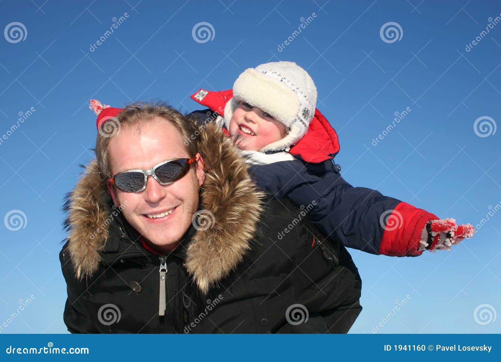 Winter stock photo. Image of smile, adorable, family, freeze - 1941160