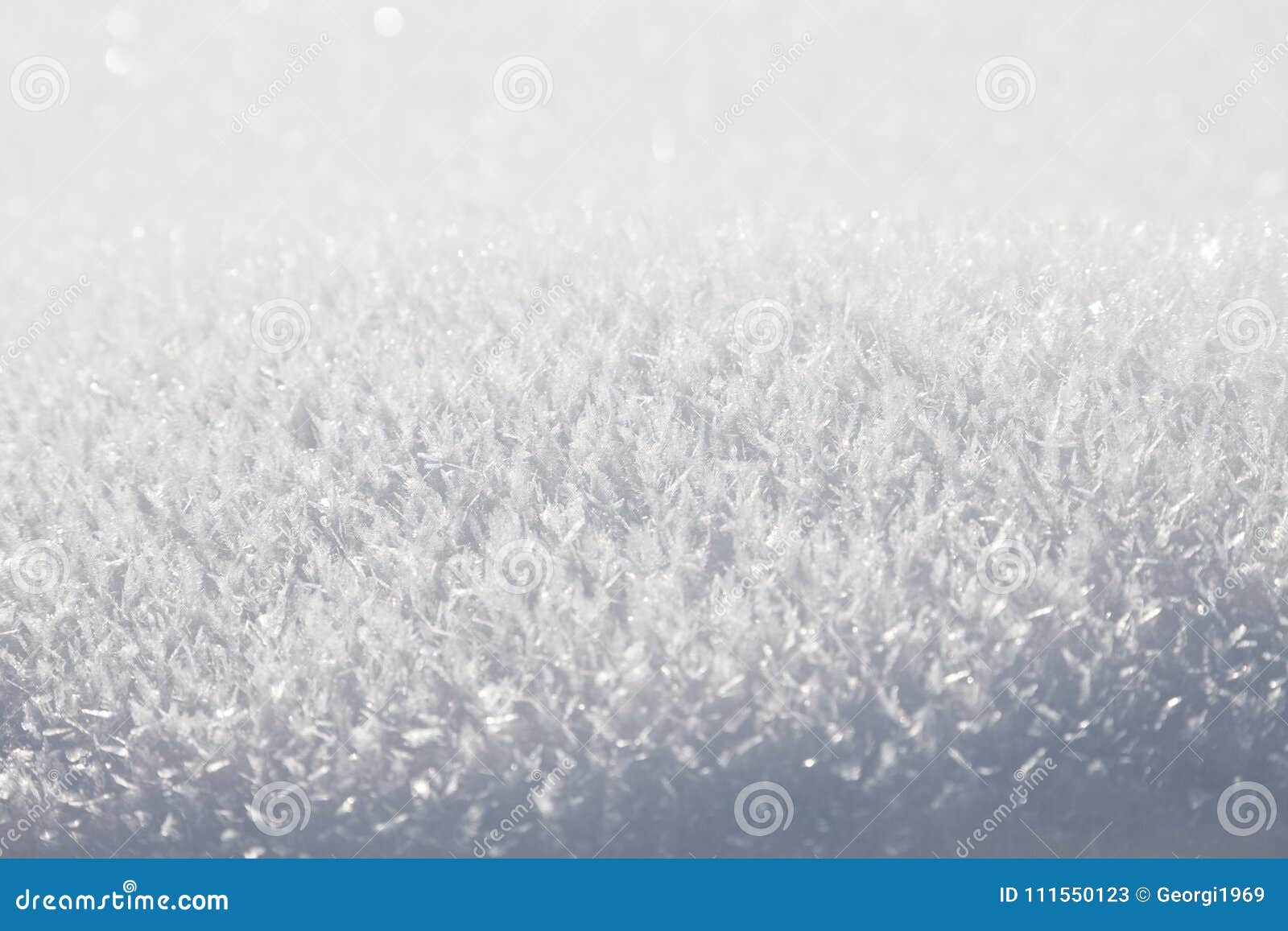 Snow crystals stock image. Image of abstract, snowflake - 111550123