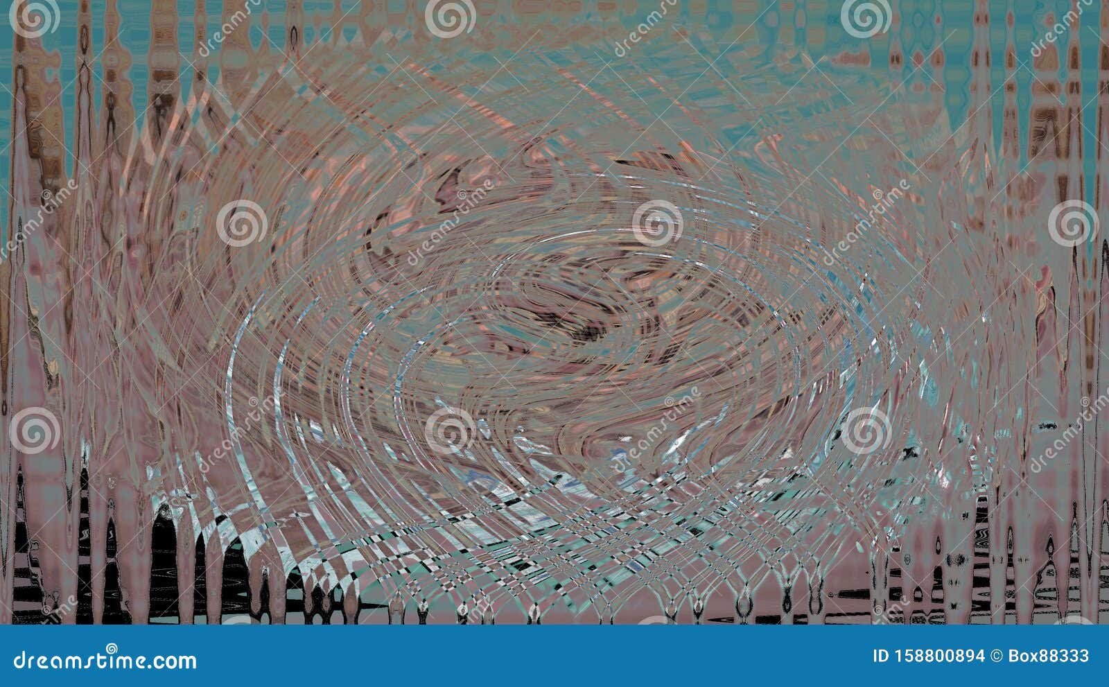 Winter Abstract Pattern. Wavy Lines Resembling Ice, Icicles. Surface ...