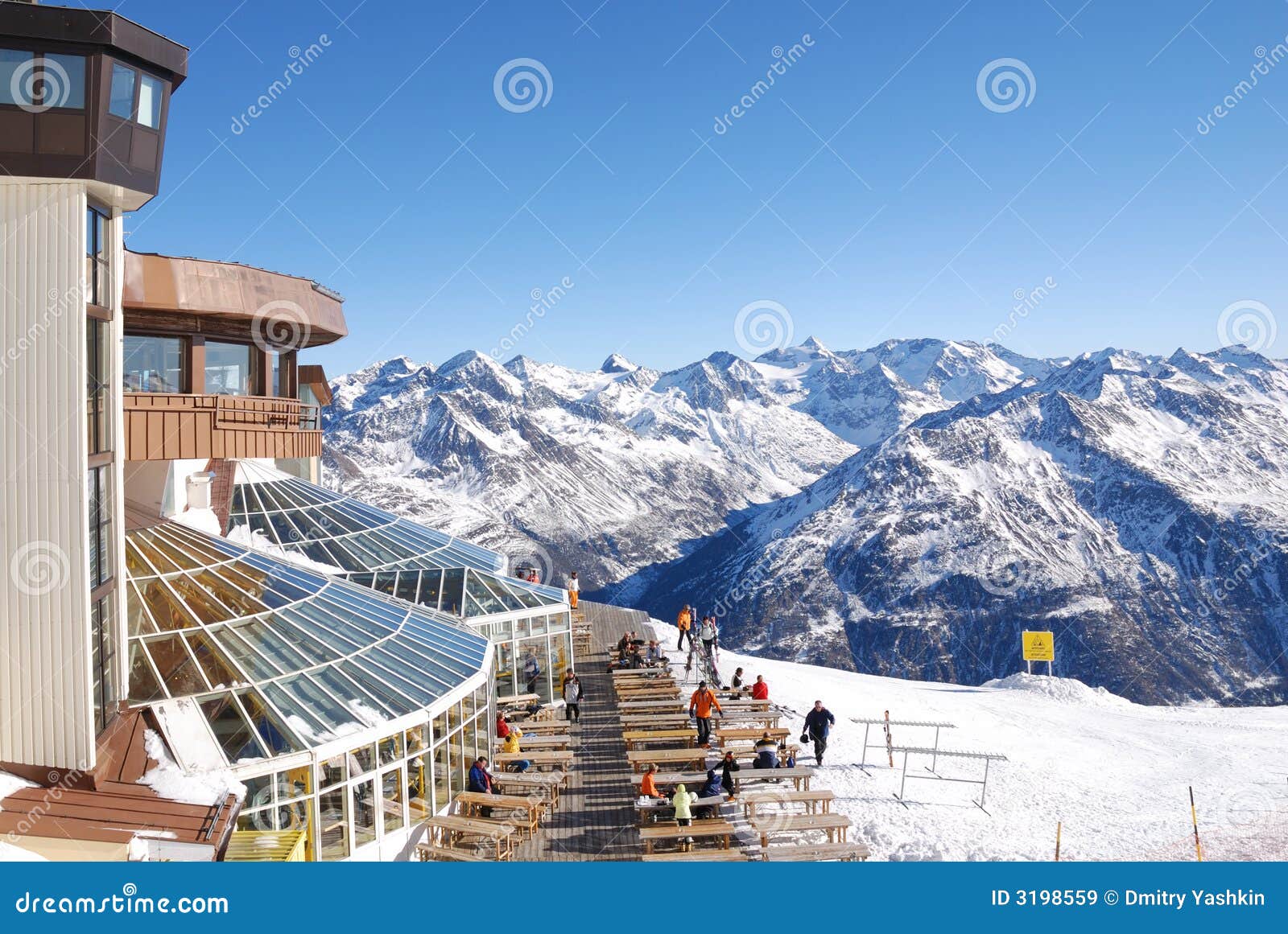 Winter Alpine mountains stock image. Image of landscape - 3198559