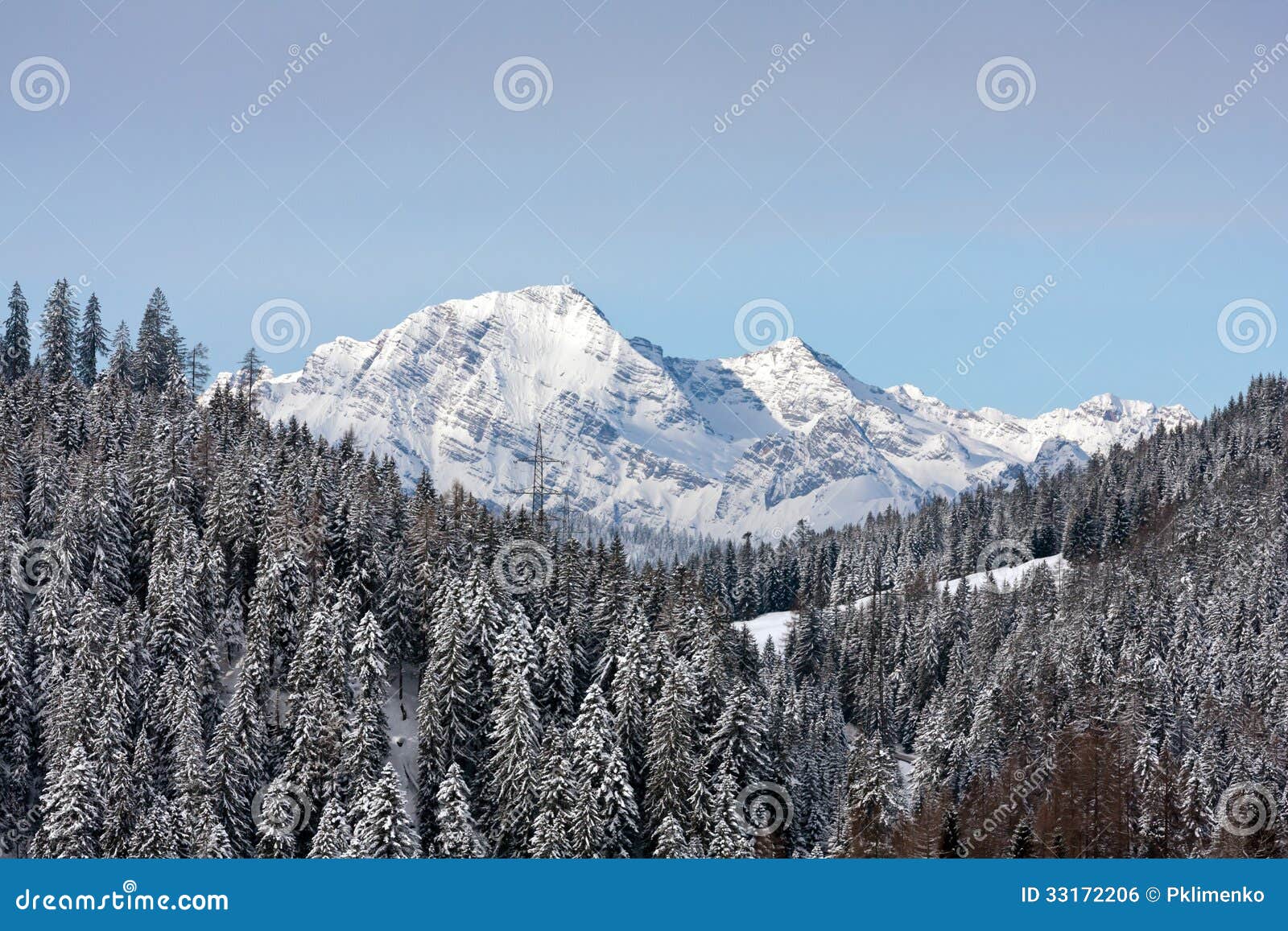 Winter in alps stock photo. Image of hiking, cloud, cloudy - 33172206
